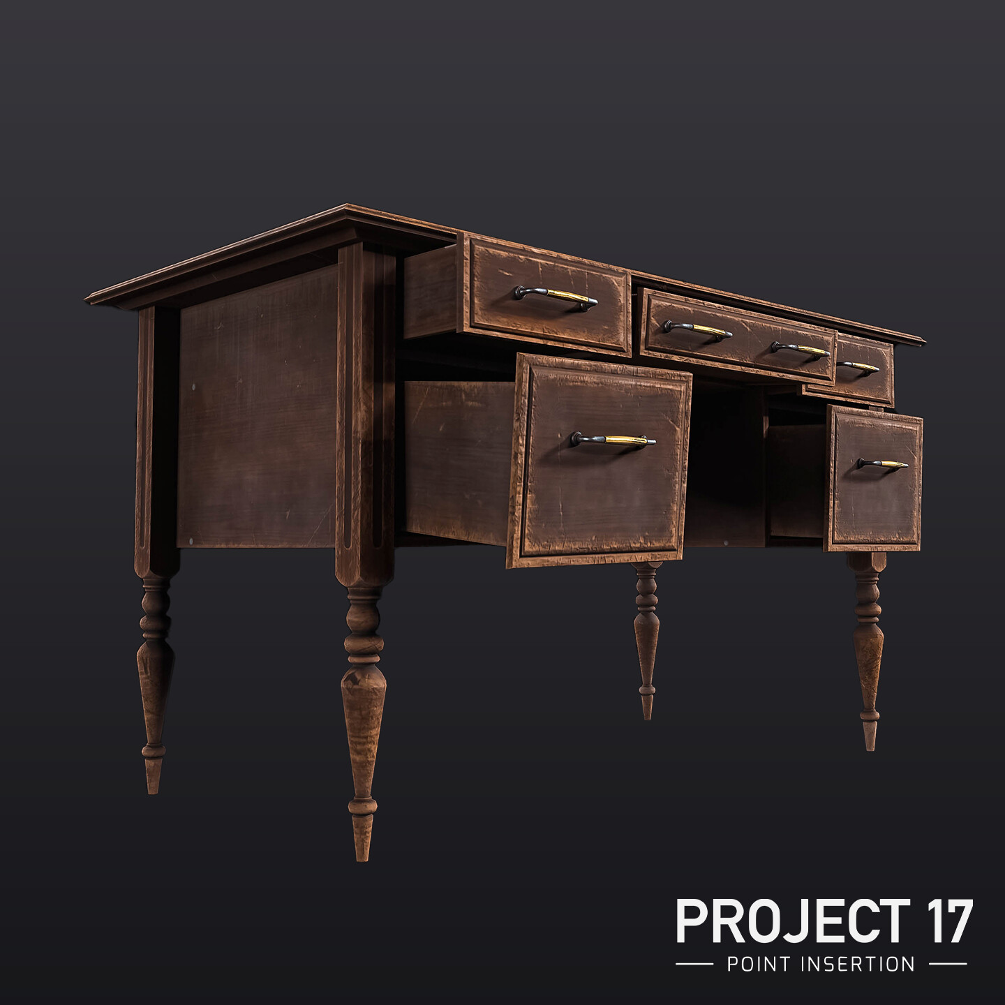 ArtStation - Old Table and Vanity Table [Project 17/HL2:RA]