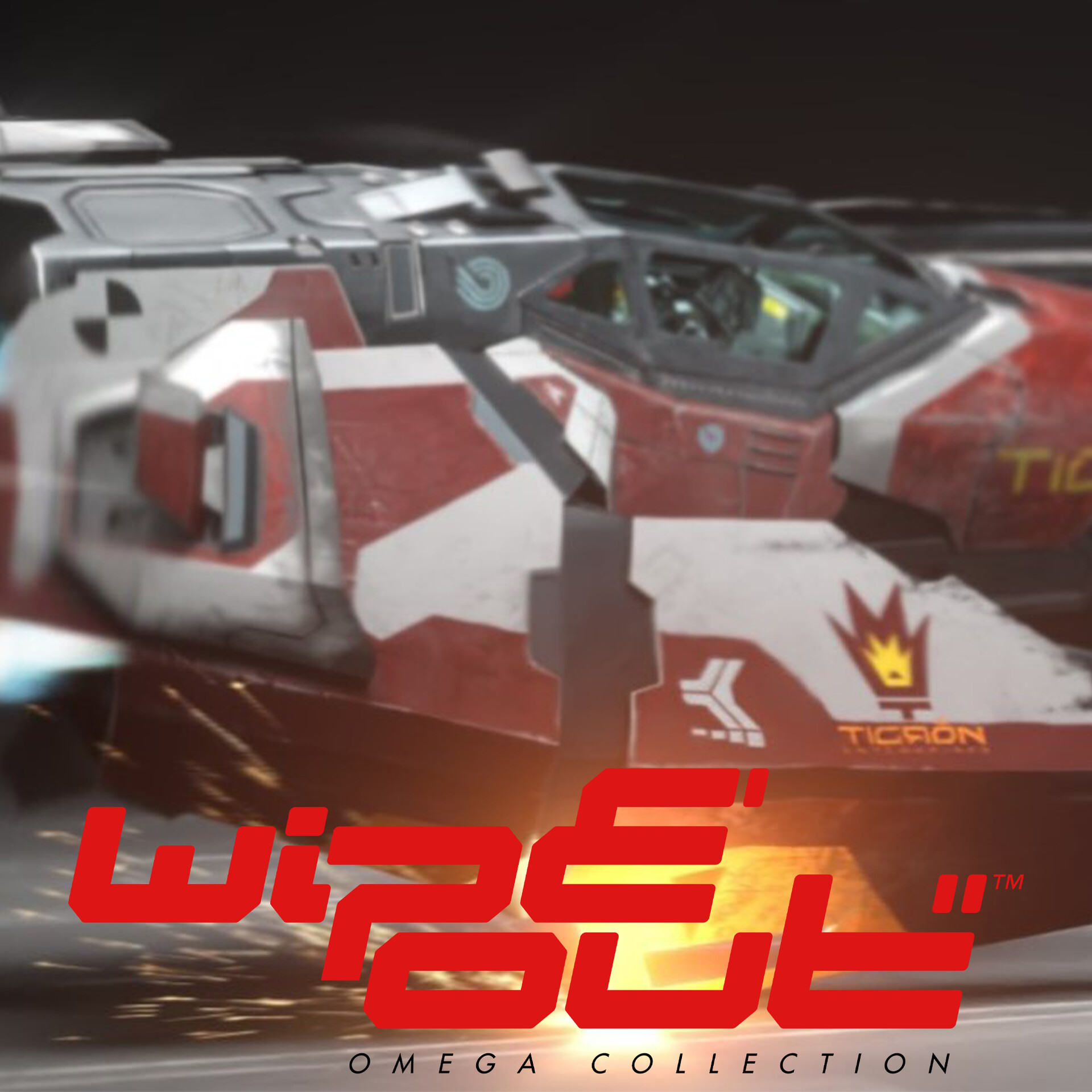 ArtStation - Wipeout Tigron Anti-Gravity Racer