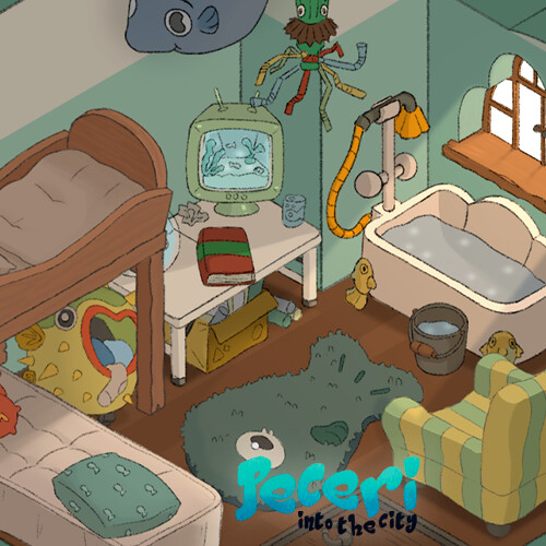 ArtStation - Peceri | Peceri's Bedroom (Part 4)