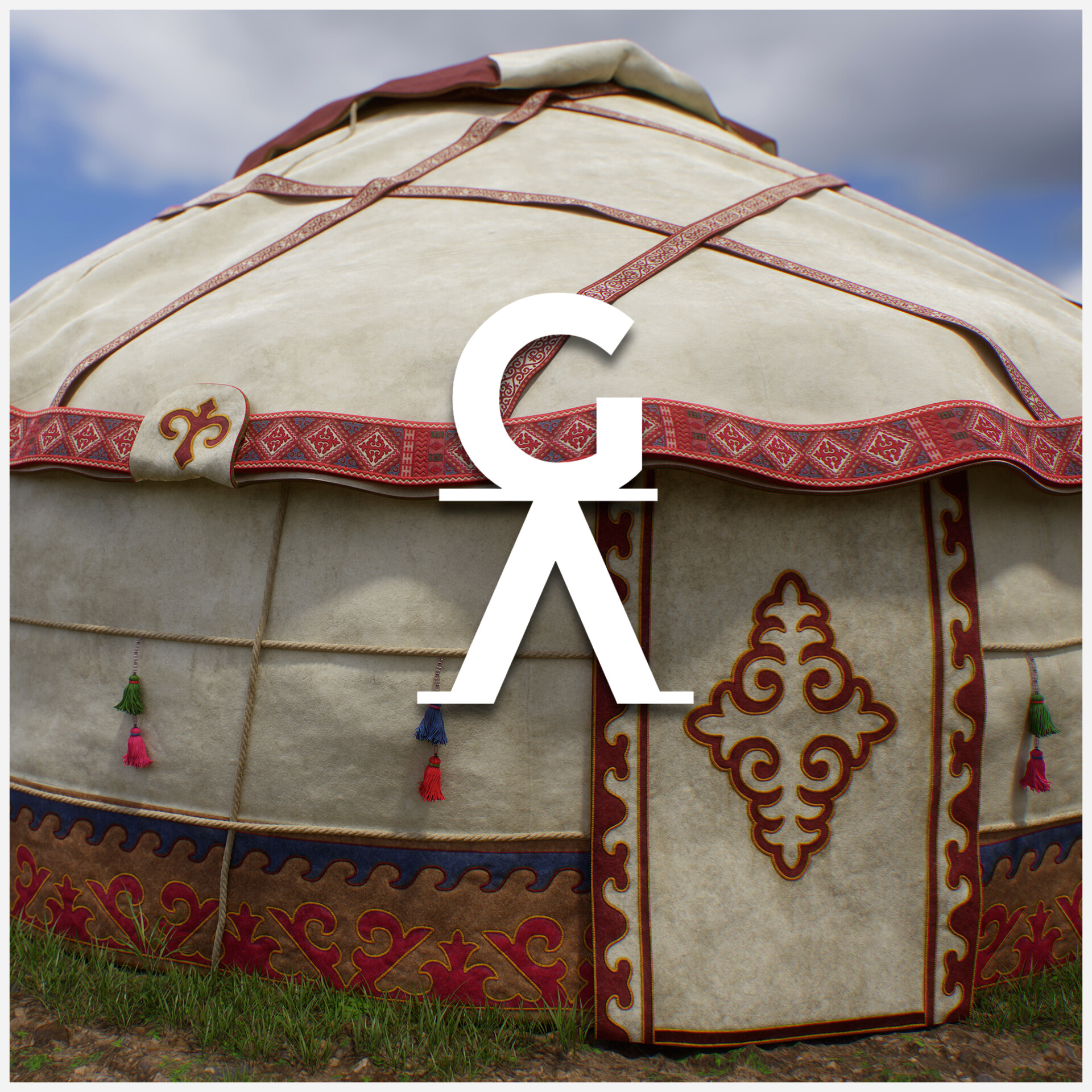 ArtStation - Kyrgyzstan Yurt Breakdown
