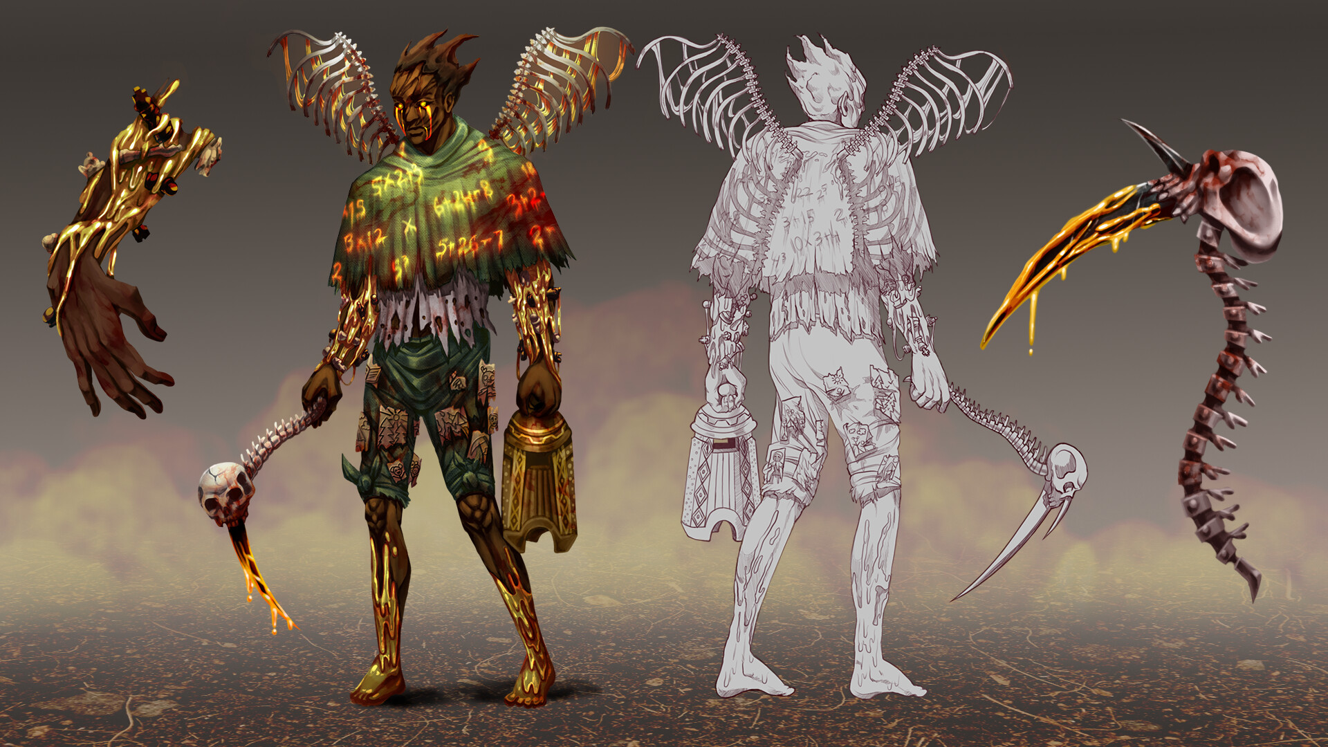 ArtStation - The Wraith [Dead by Daylight Cosmetic Concept]