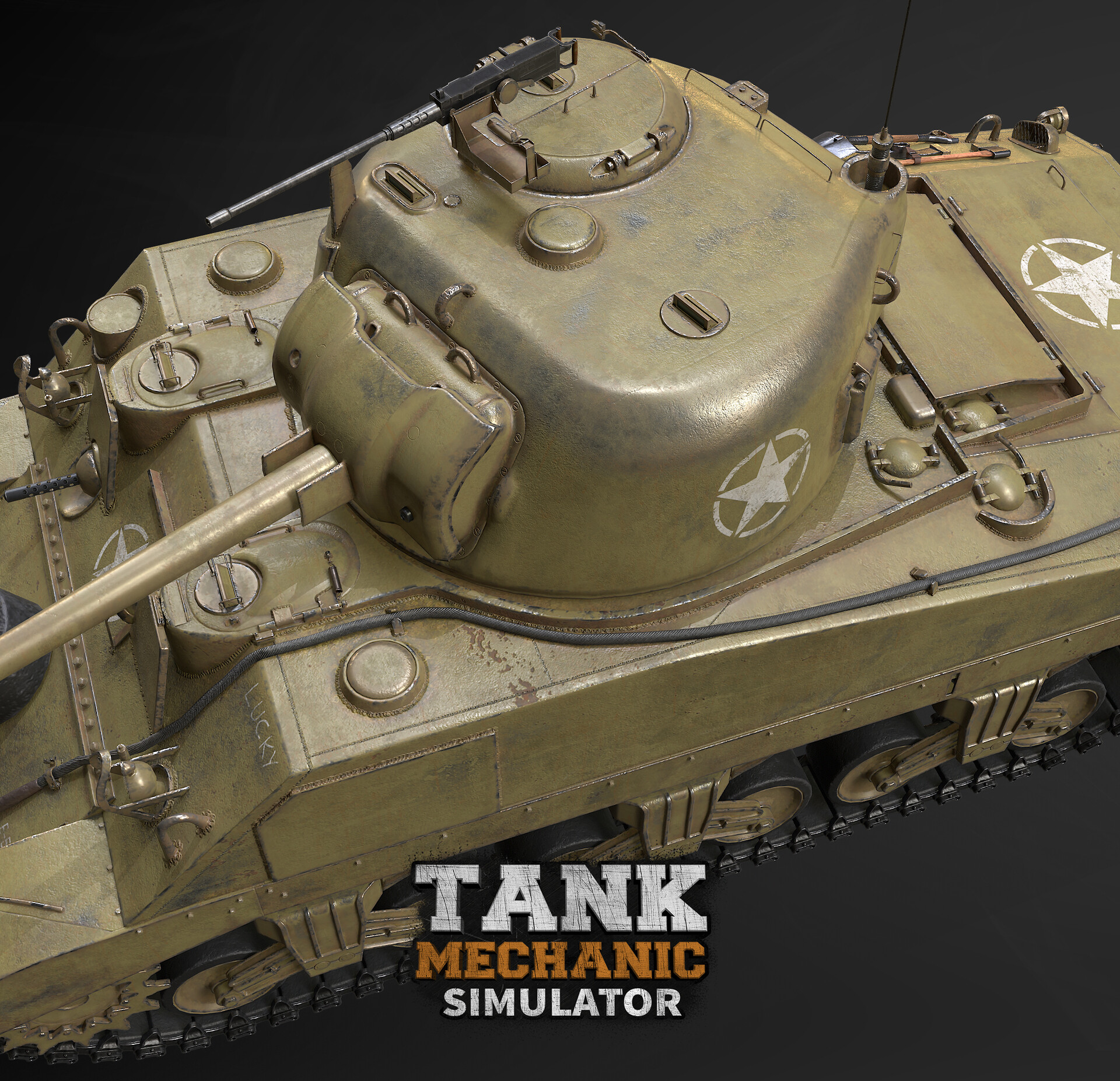 ArtStation - Sherman M4 Mid Prod.