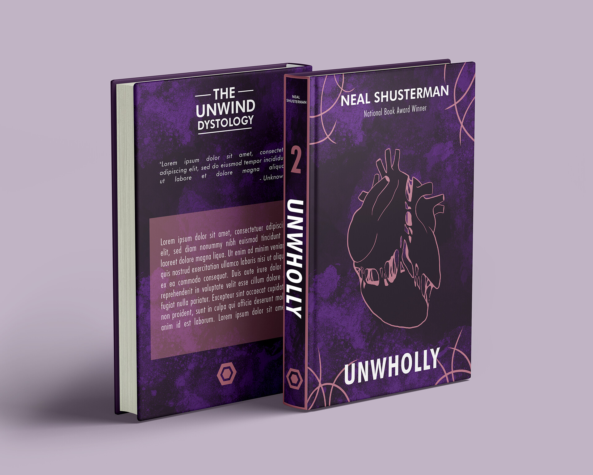 ArtStation - Alternative book cover: Unwholly by Neal Shusterman