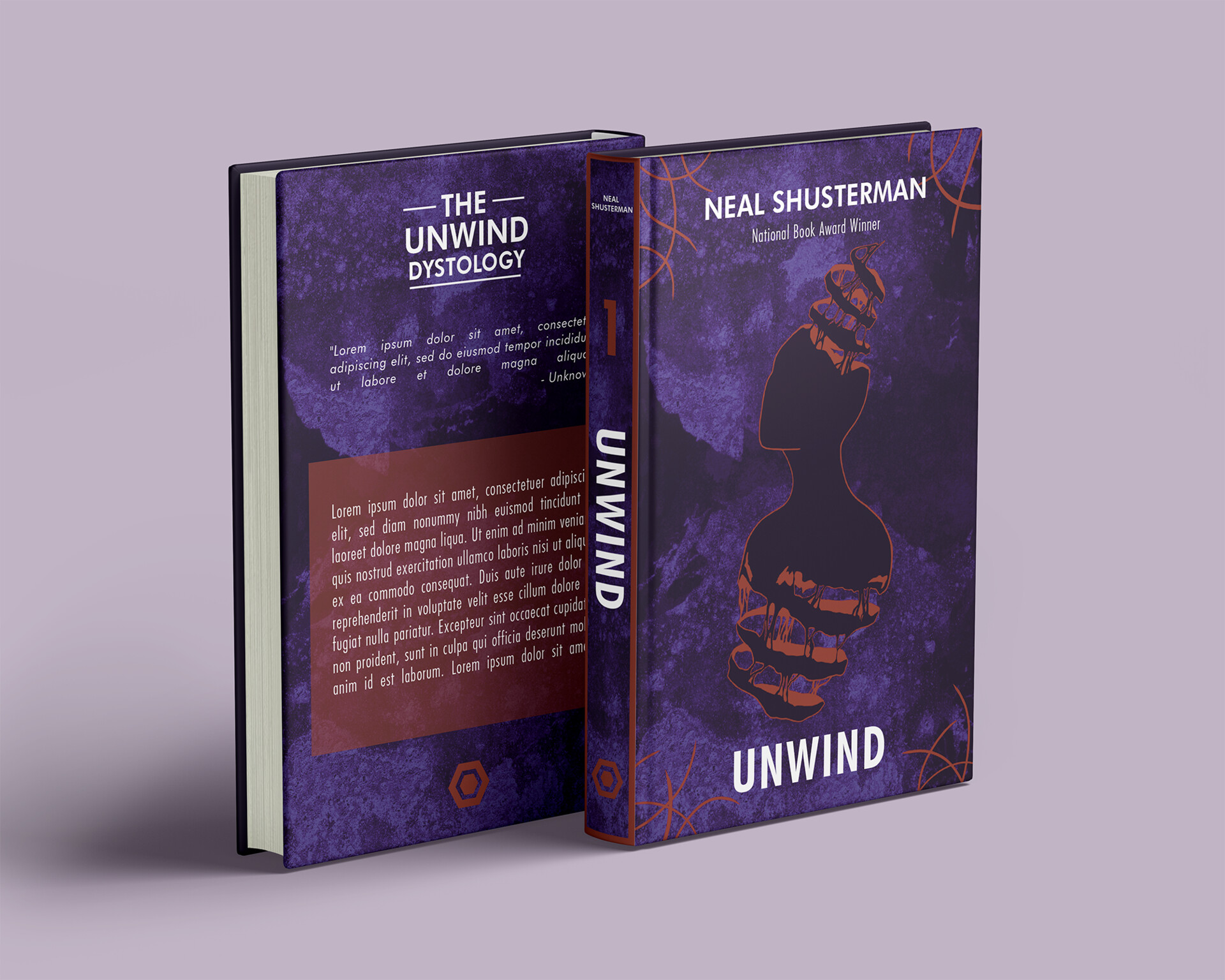 ArtStation - Alternative book cover: Unwind by Neal Shusterman