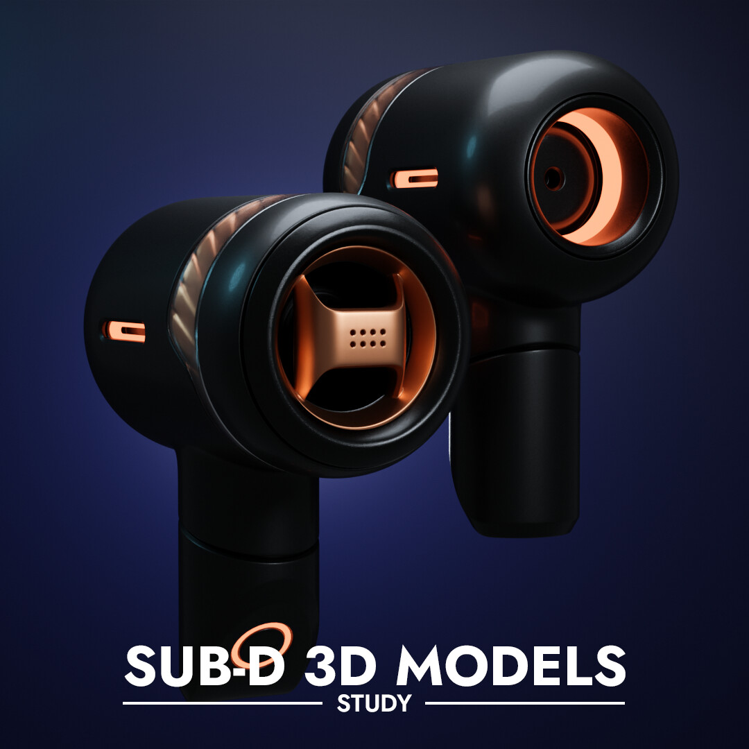 ArtStation - SUB-D Models Collection (Study)