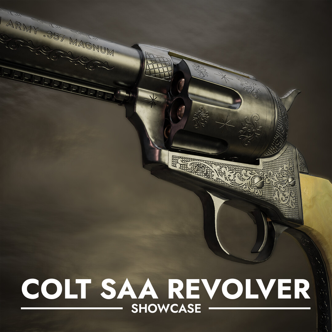 ArtStation - Colt SAA Revolver