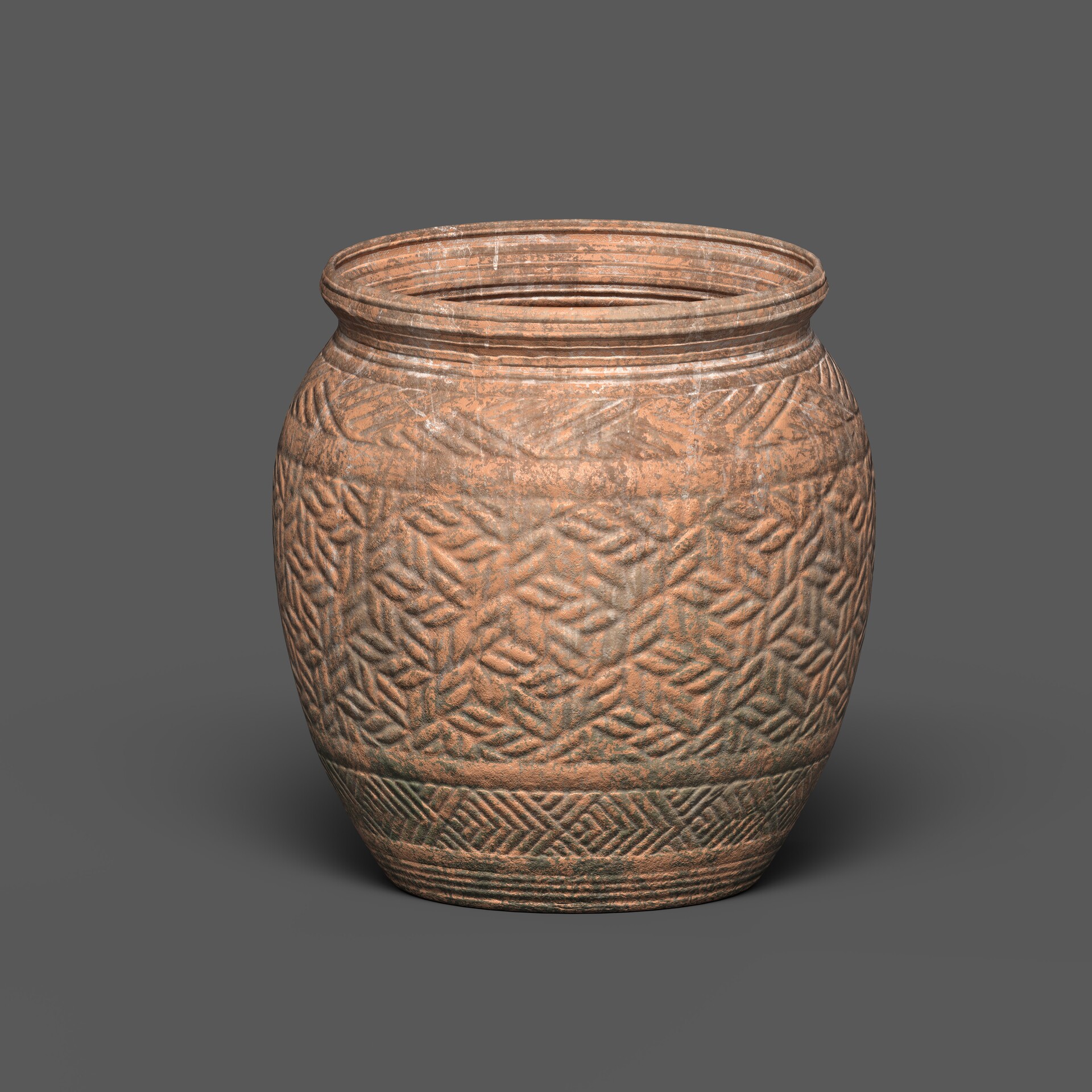 ArtStation - medieval pot- game asset