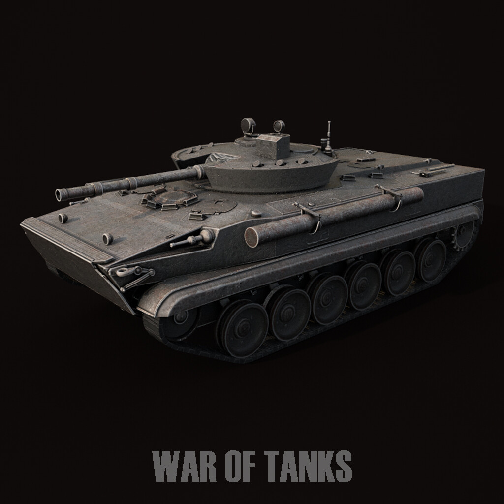 ArtStation - BMP4 Tank