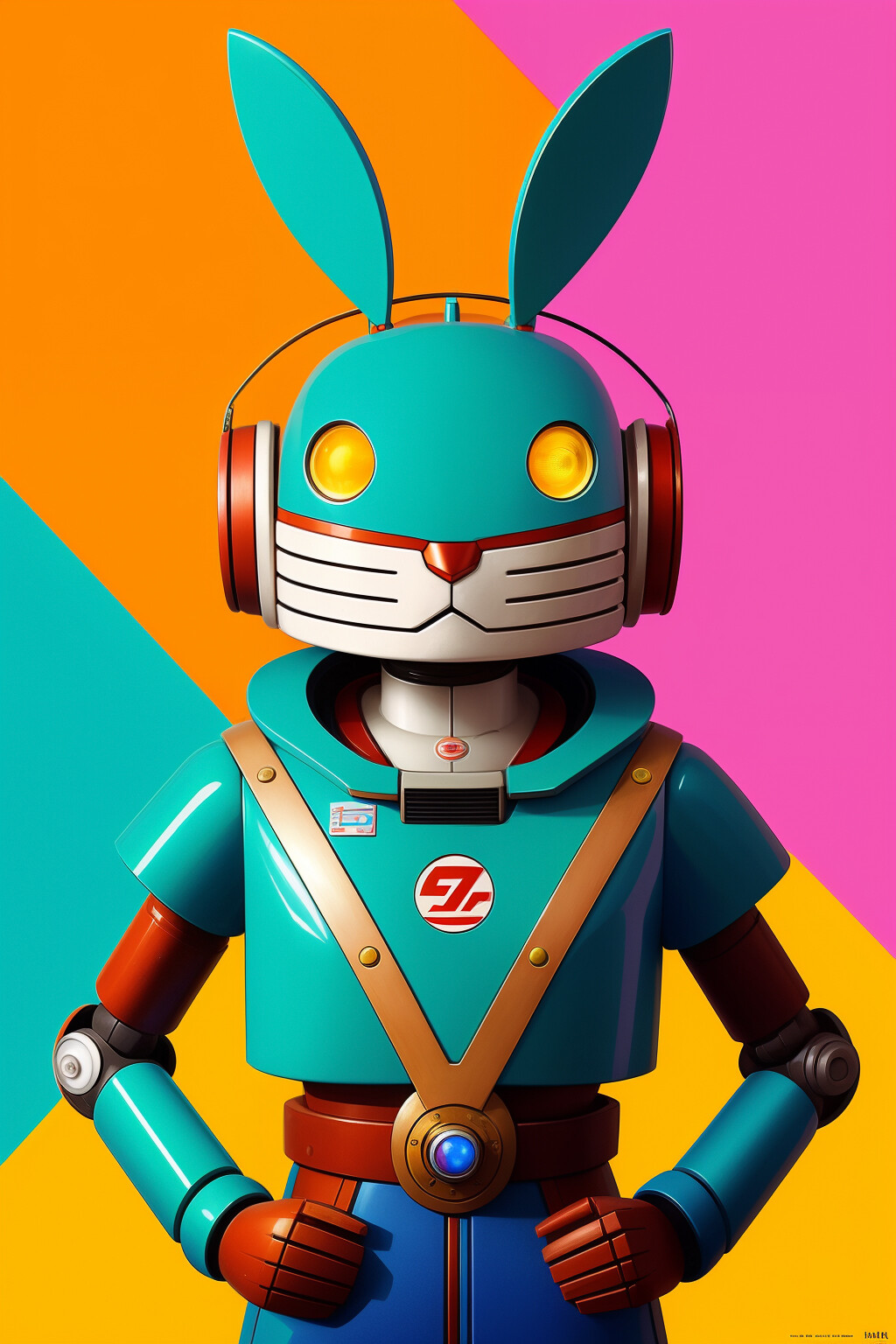 ArtStation - Revolutionary robotics: Technicoloured illustrations of a ...