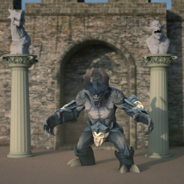 ArtStation - Monster Attack