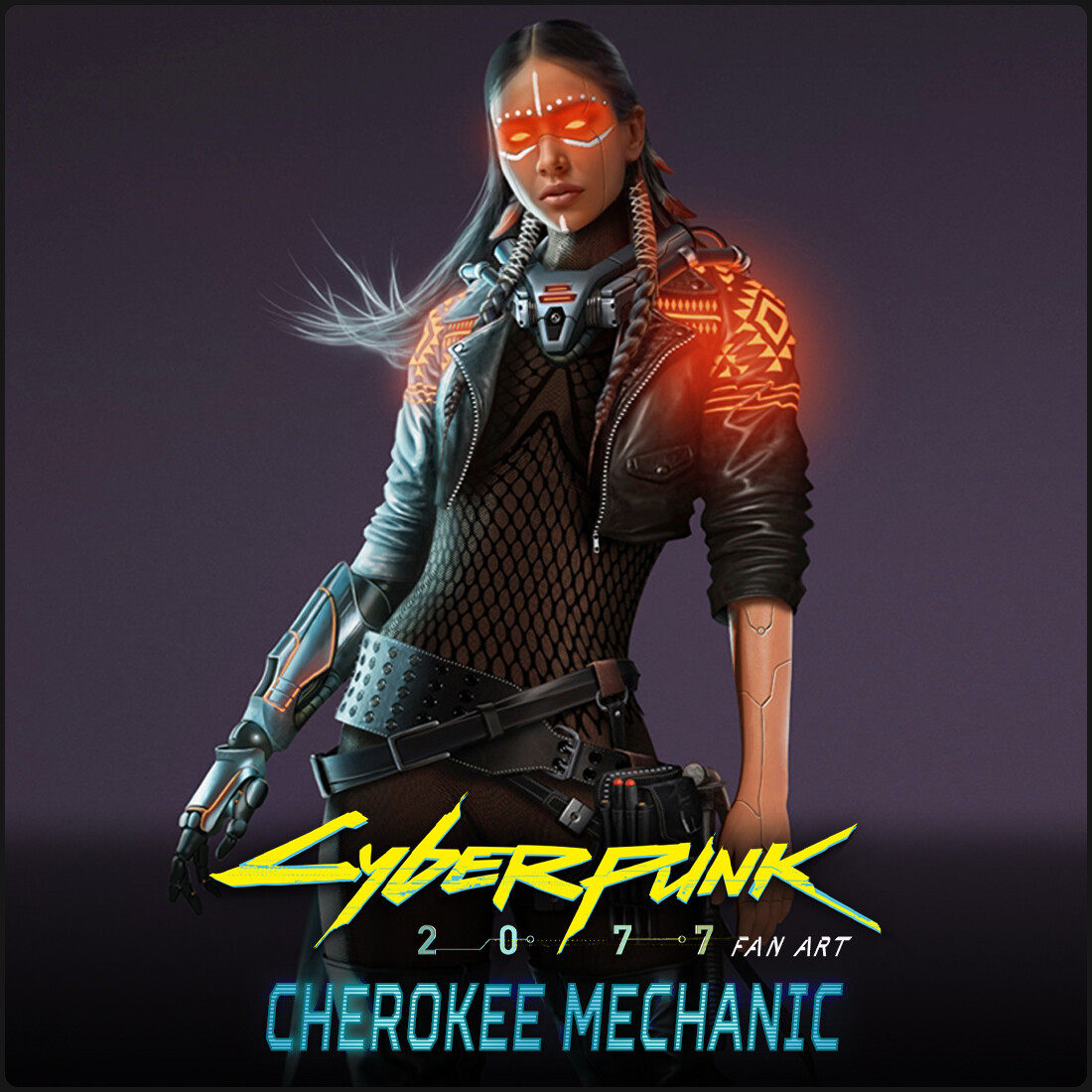 ArtStation - Cyberpunk Cherokee Mechanic