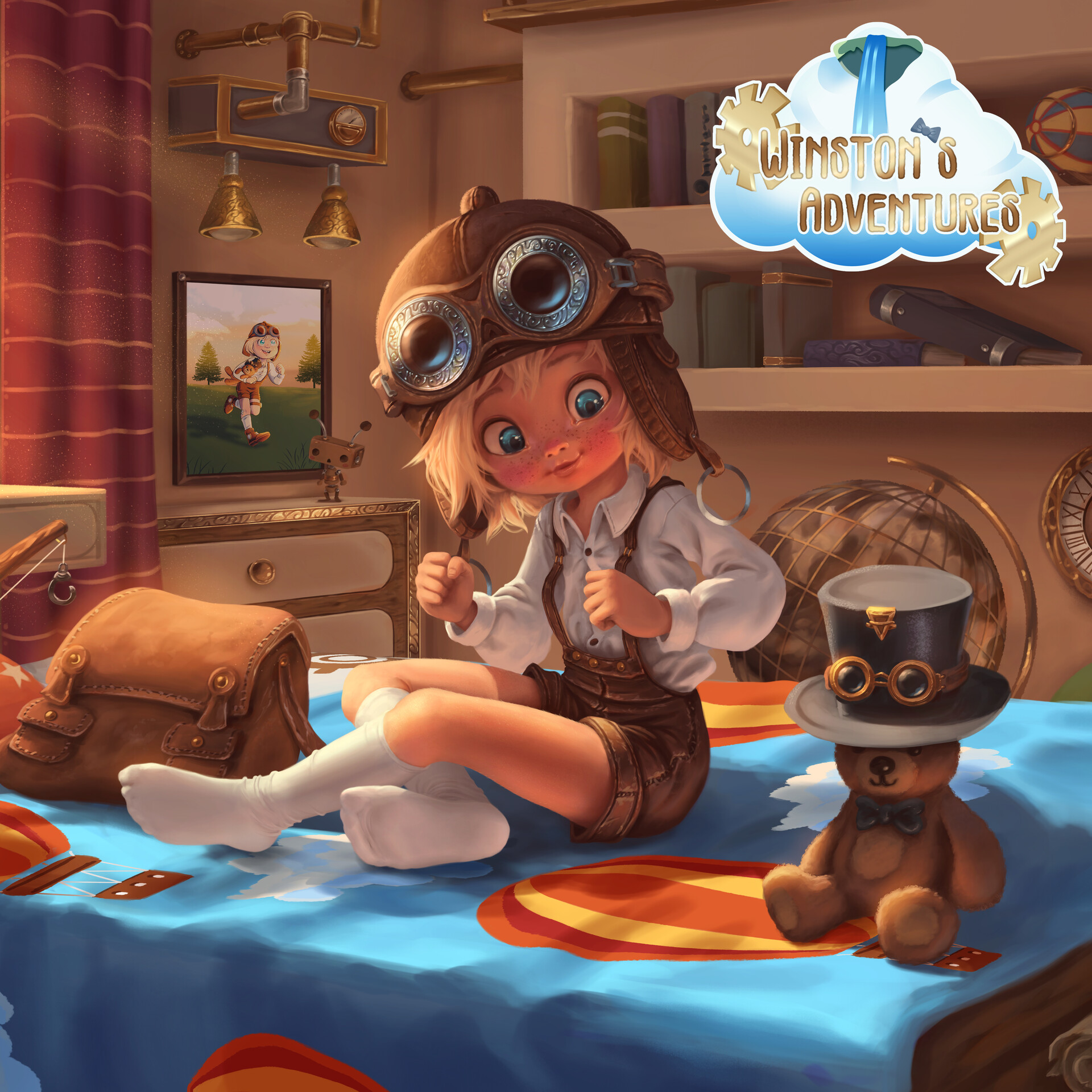 ArtStation - Preparing for Adventure – Winston's Adventures