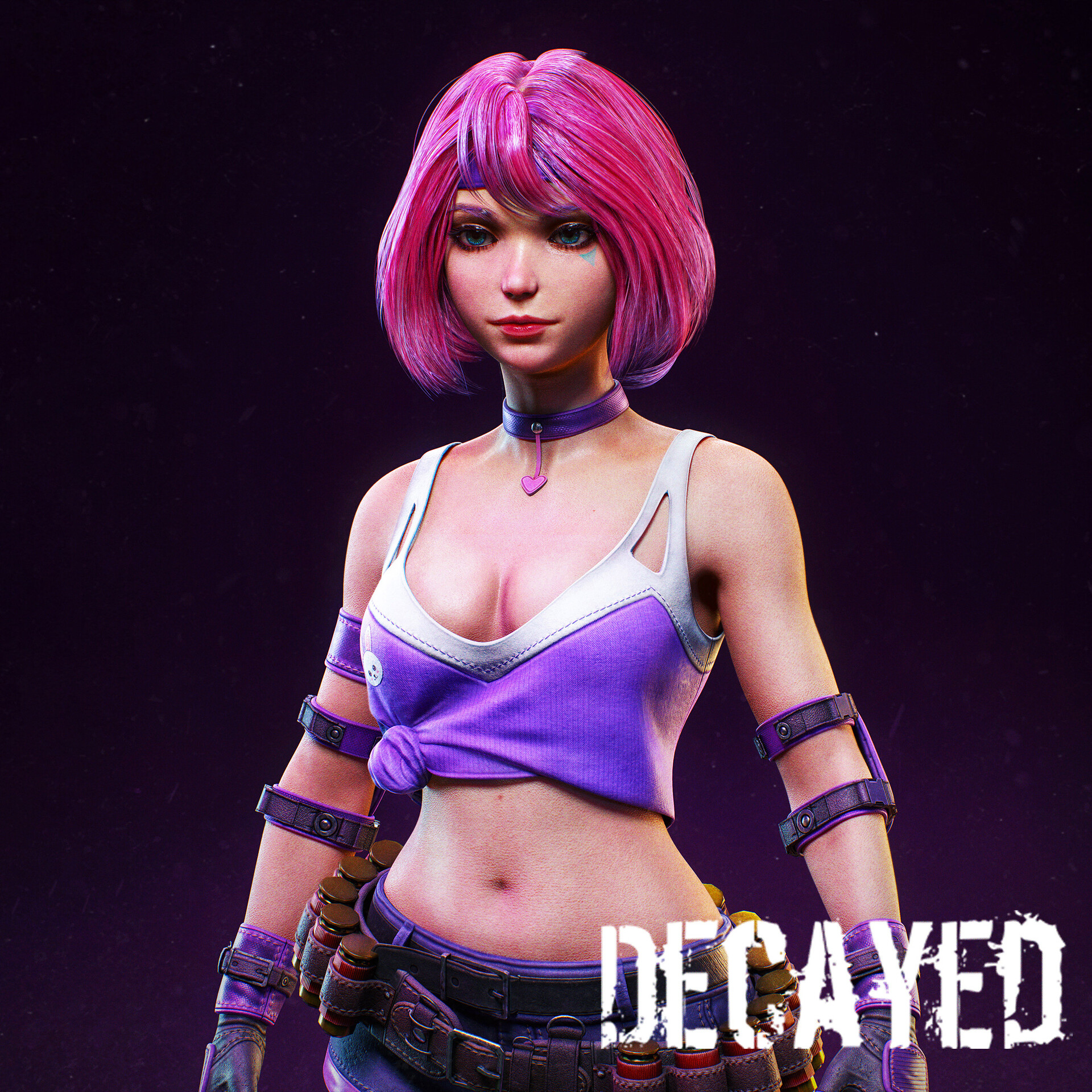 ArtStation - DECAYED - Mindy