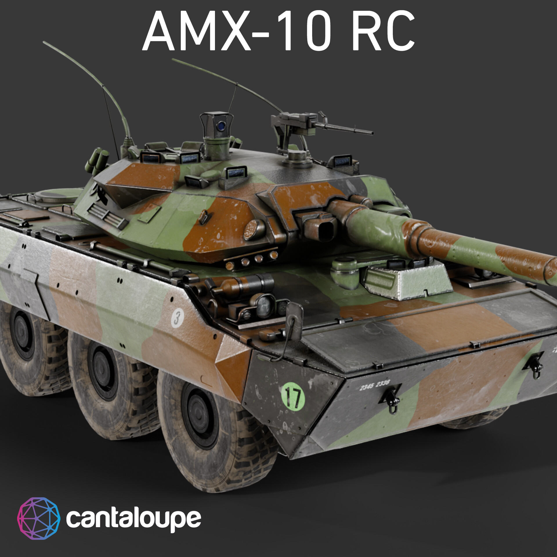 ArtStation - AMX-10 RC