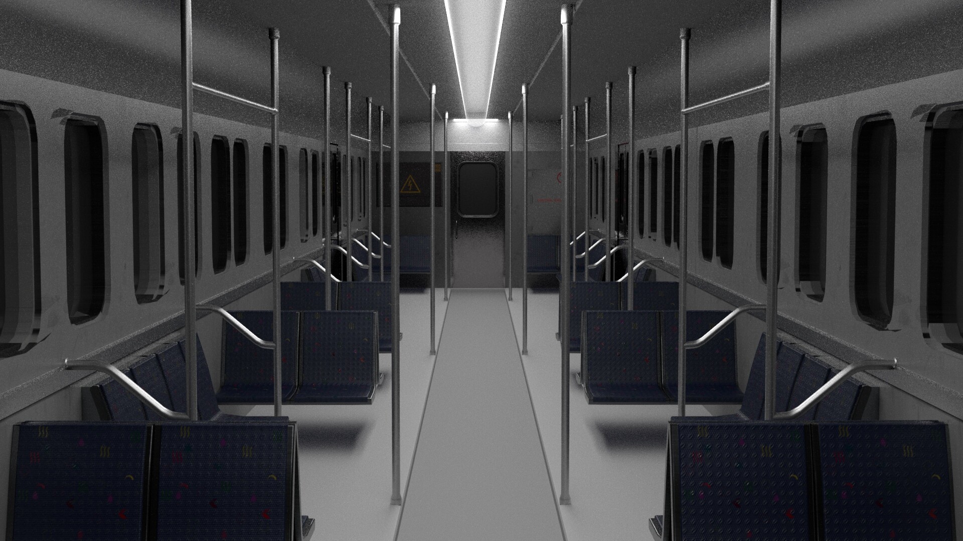 ArtStation - Subway Train