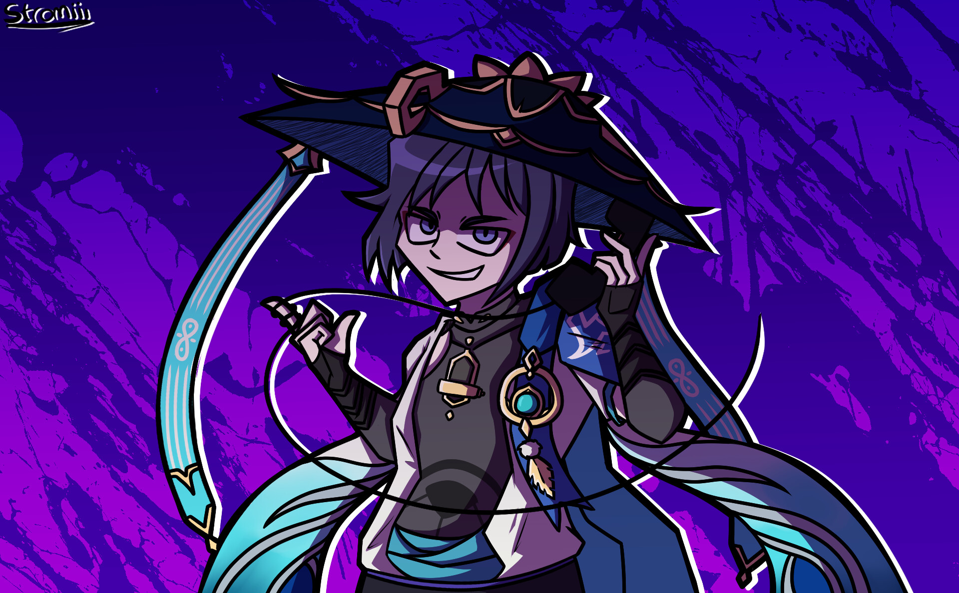 ArtStation - Client Commission work: Scaramouche