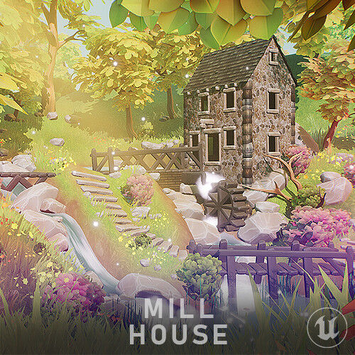 ArtStation - Mill house