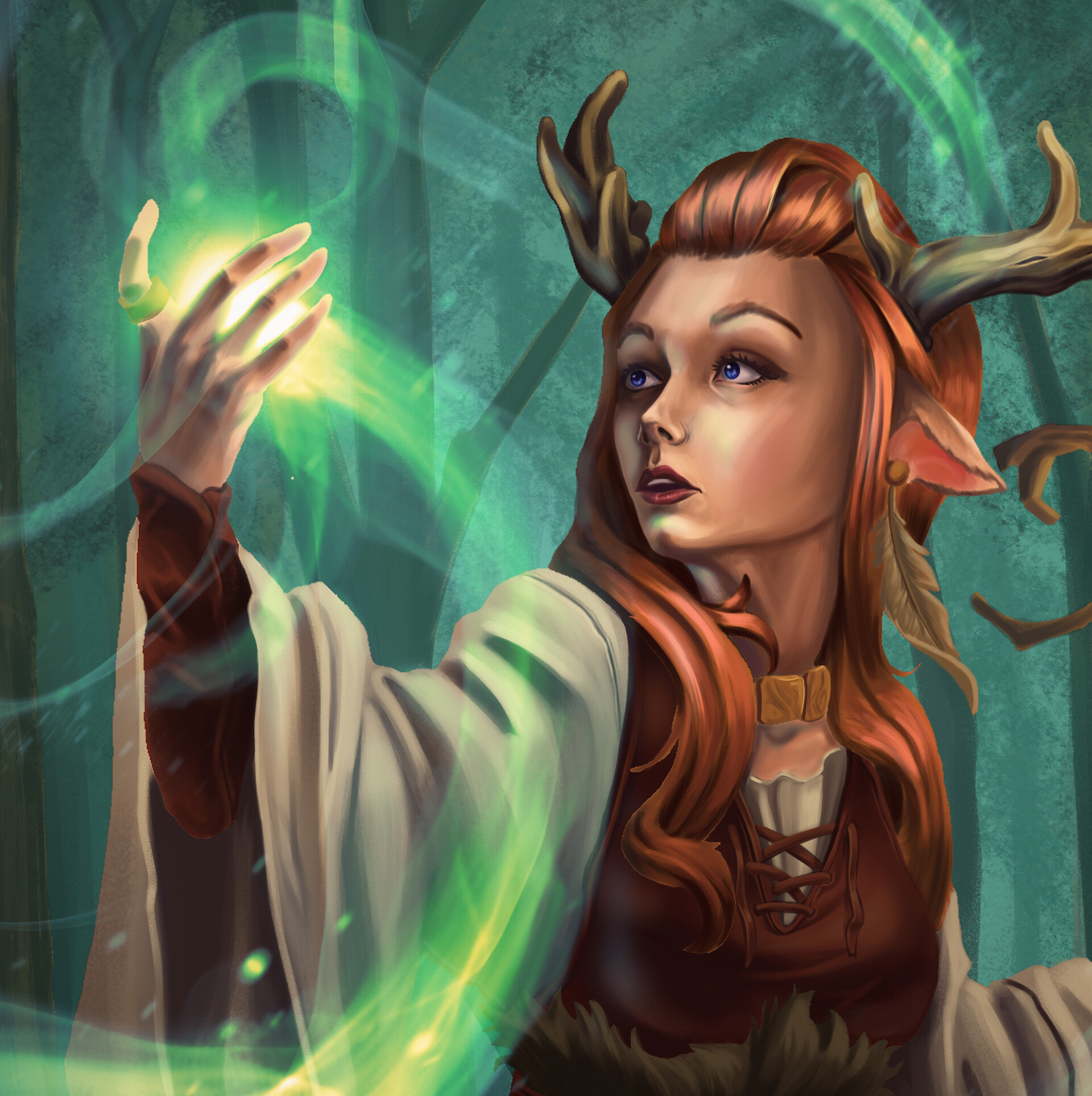 ArtStation - Protector of the forest