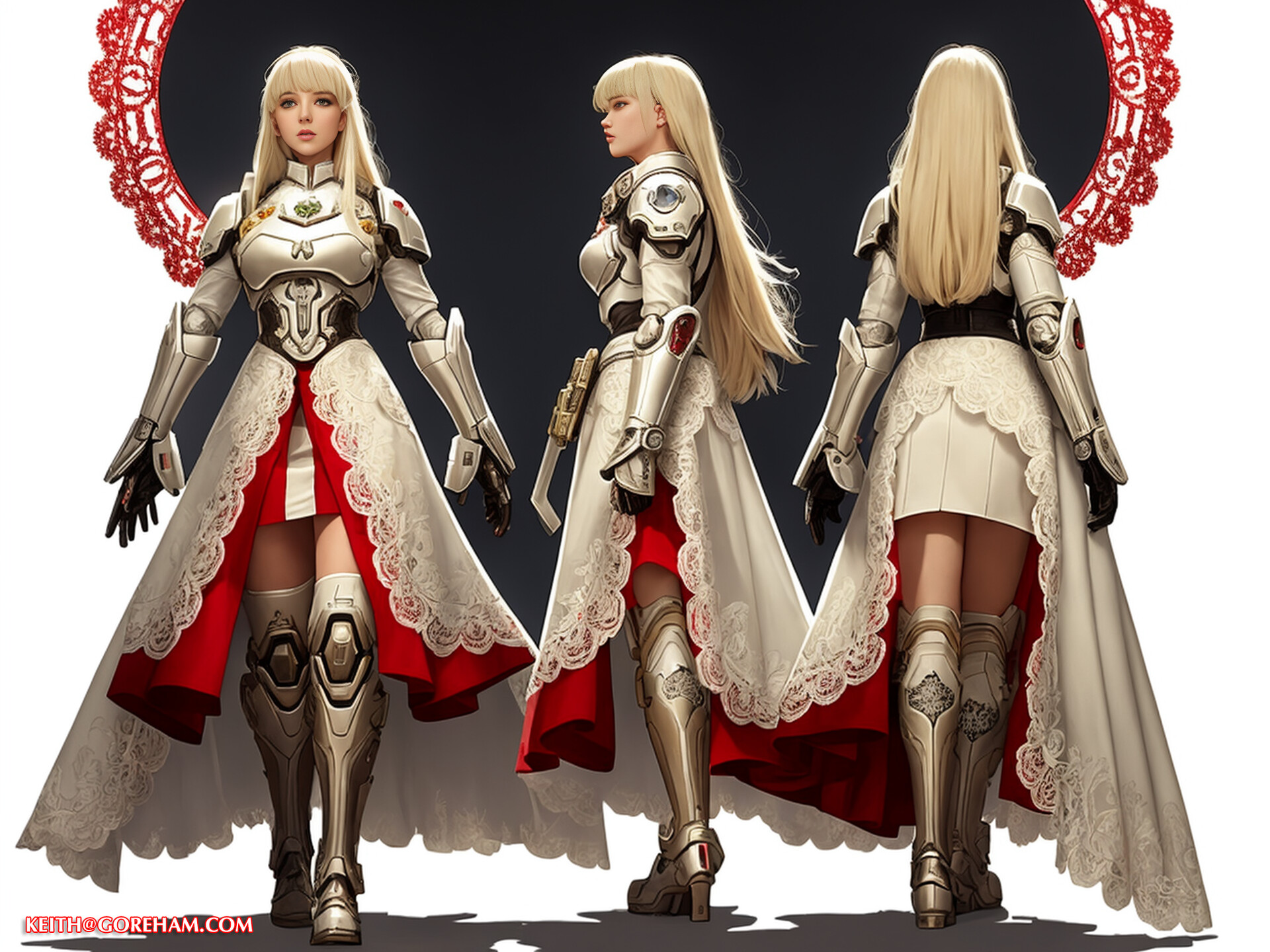 Keith Goreham - Character Turnarounds: 12 Overwatch Gagas