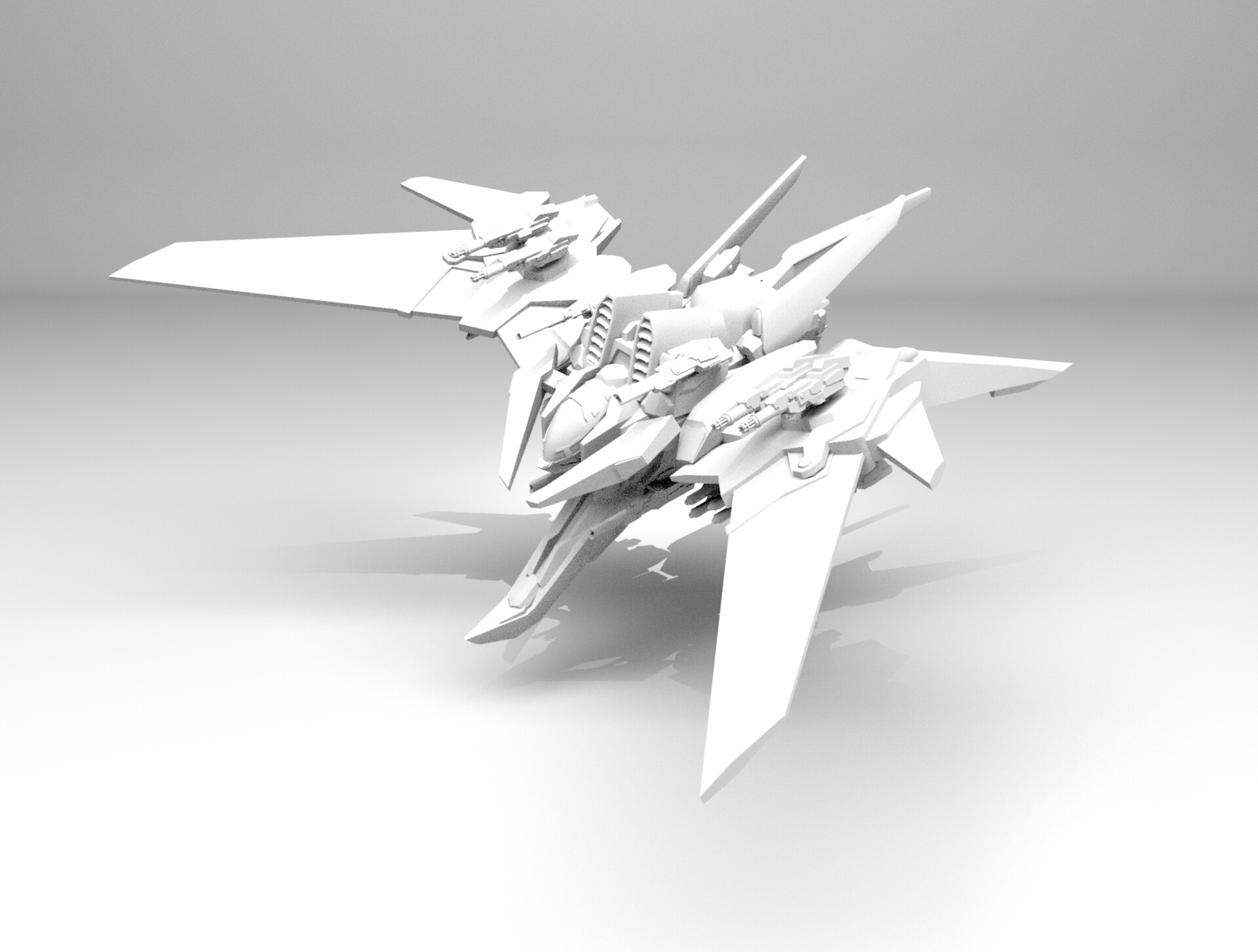 ArtStation - Star Fighter with some progress Built