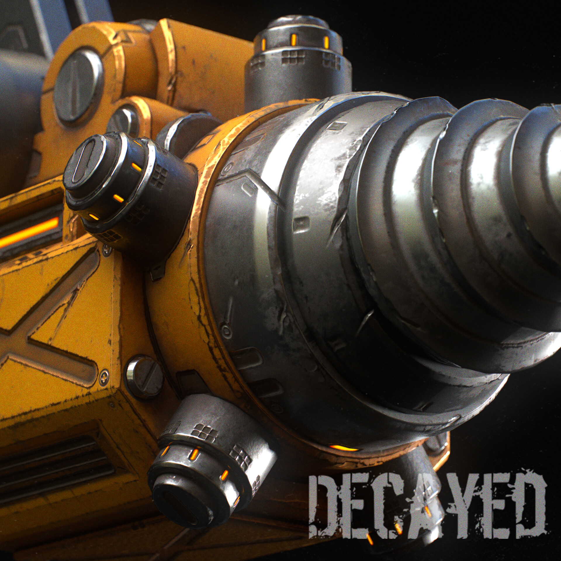 ArtStation - DECAYED - Drill