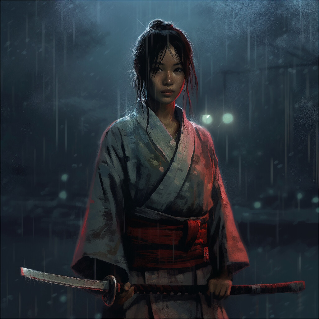 ArtStation - Samurai-girl