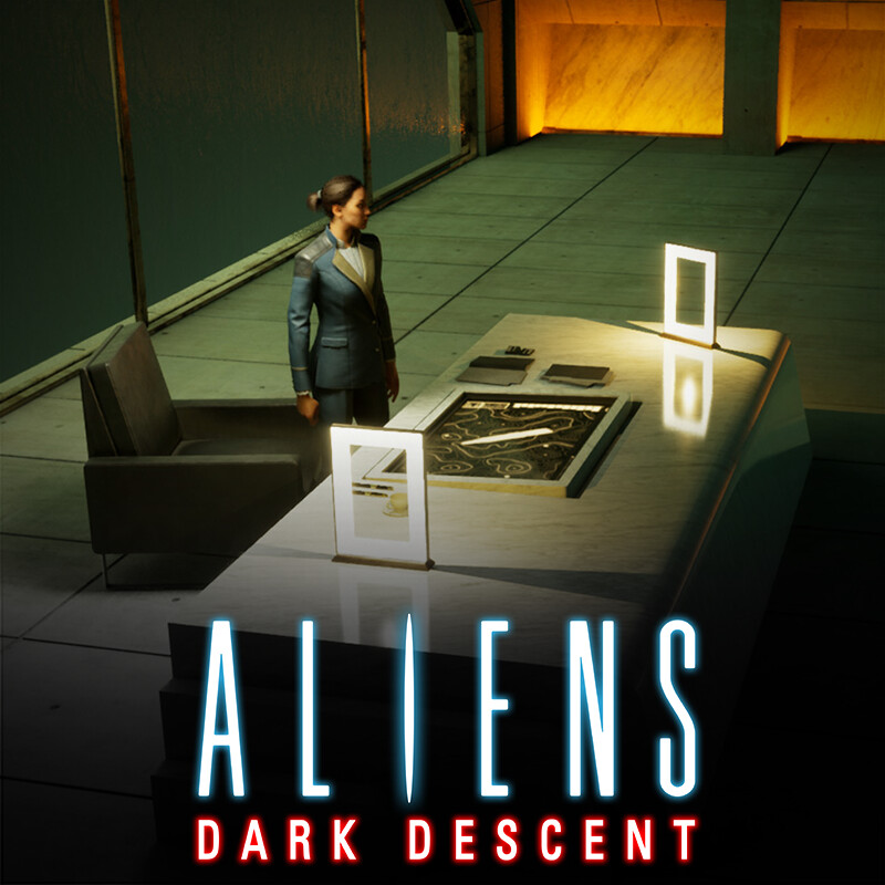 ArtStation - Aliens Dark Descent : Pharos Spire