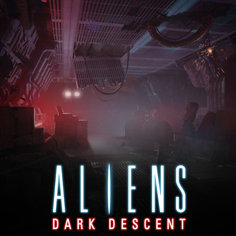 ArtStation - ALIENS DARK DESCENT - Early environment explorations 1