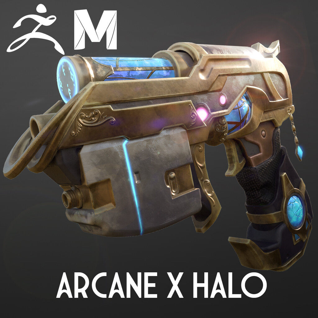 ArtStation - Arcane fanart gun