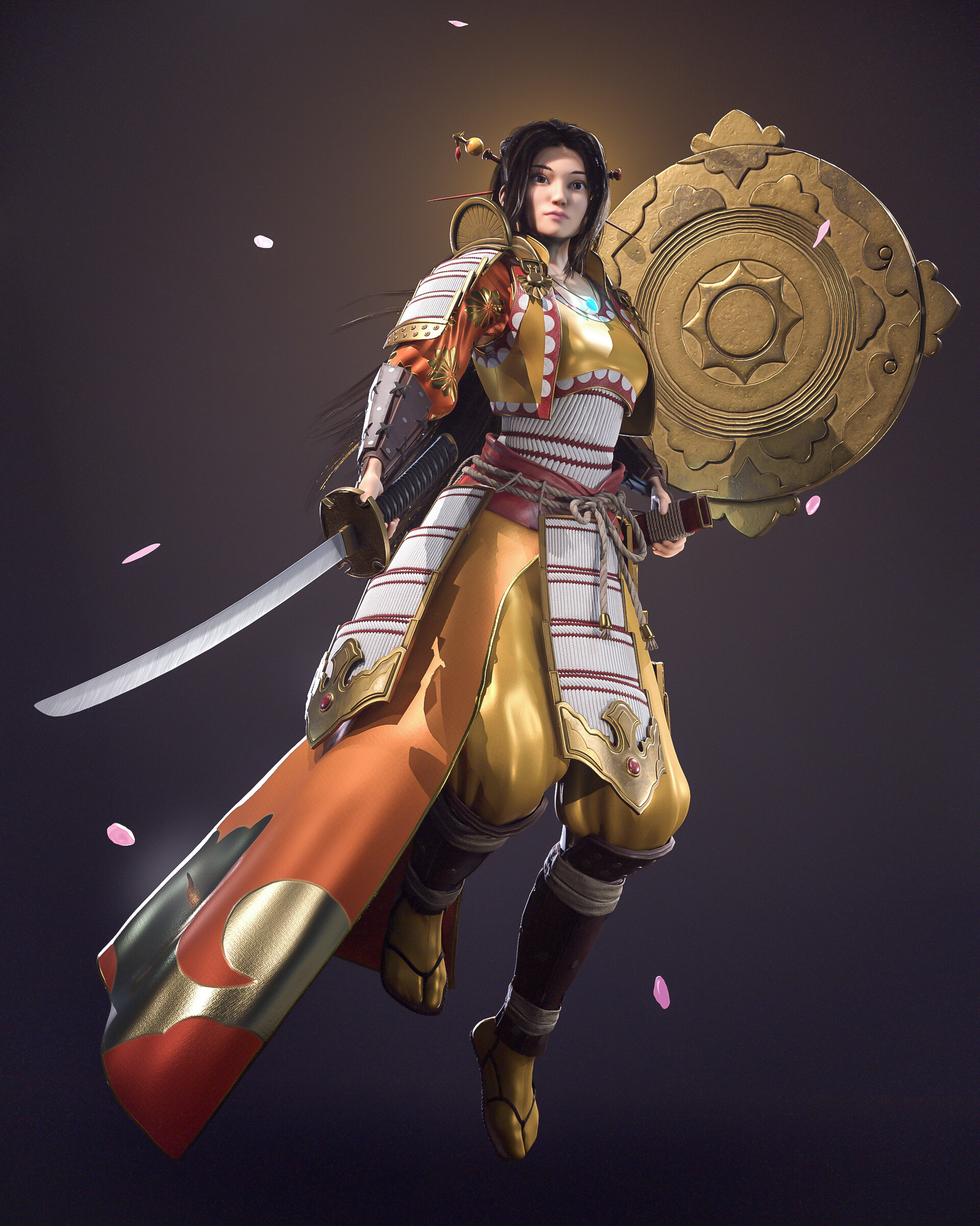 ArtStation - Amaterasu, The Shining Light