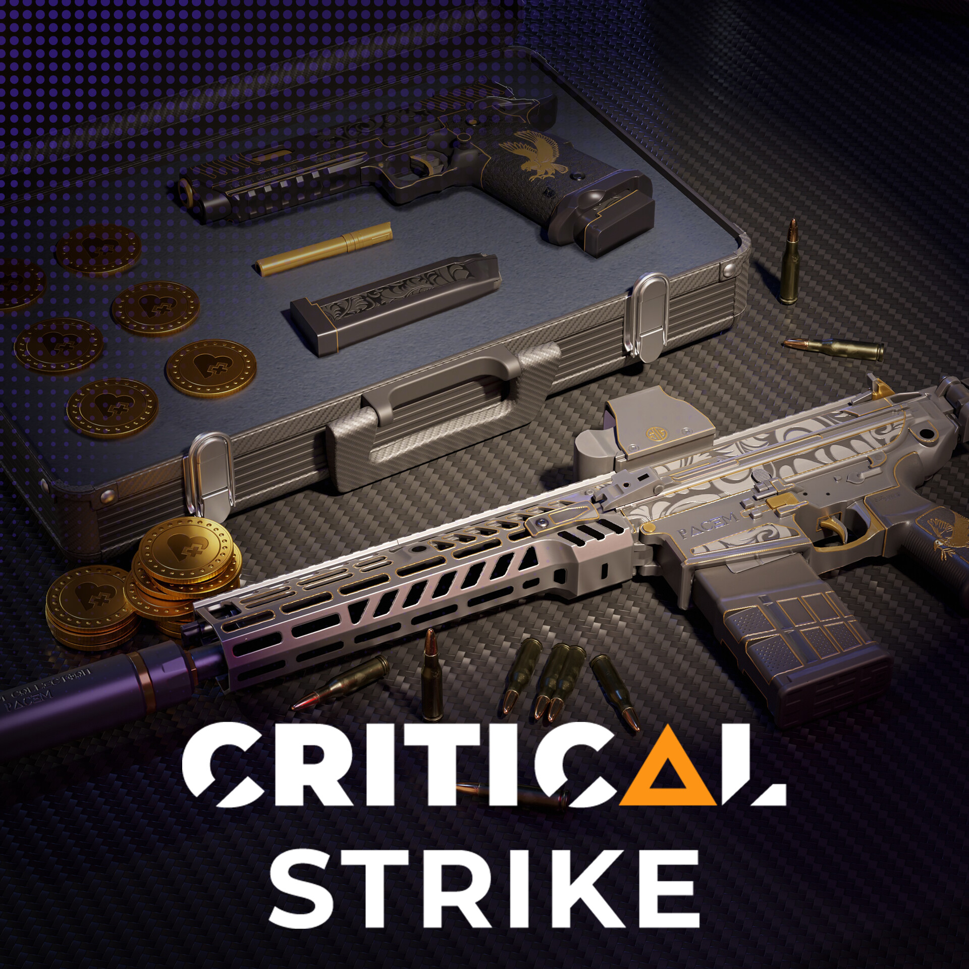 ArtStation - CRITICAL STRIKE: UNDERWORLD OPS | "Fatum" Weapon skin ...