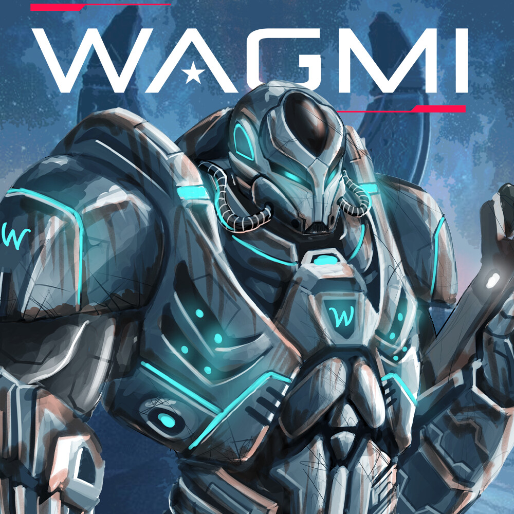 ArtStation - WAGMI GAME - ARTWORK