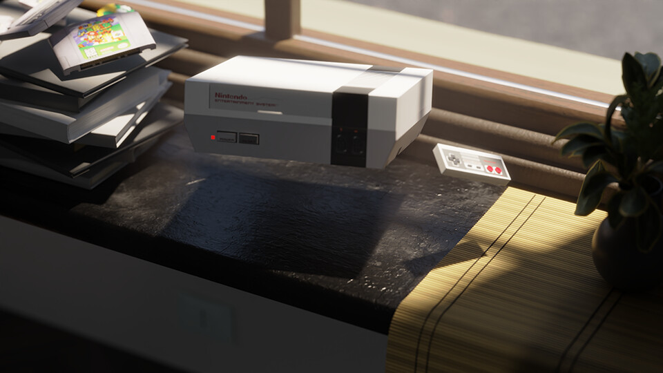 ArtStation - Nintendo Test Animation (NES)