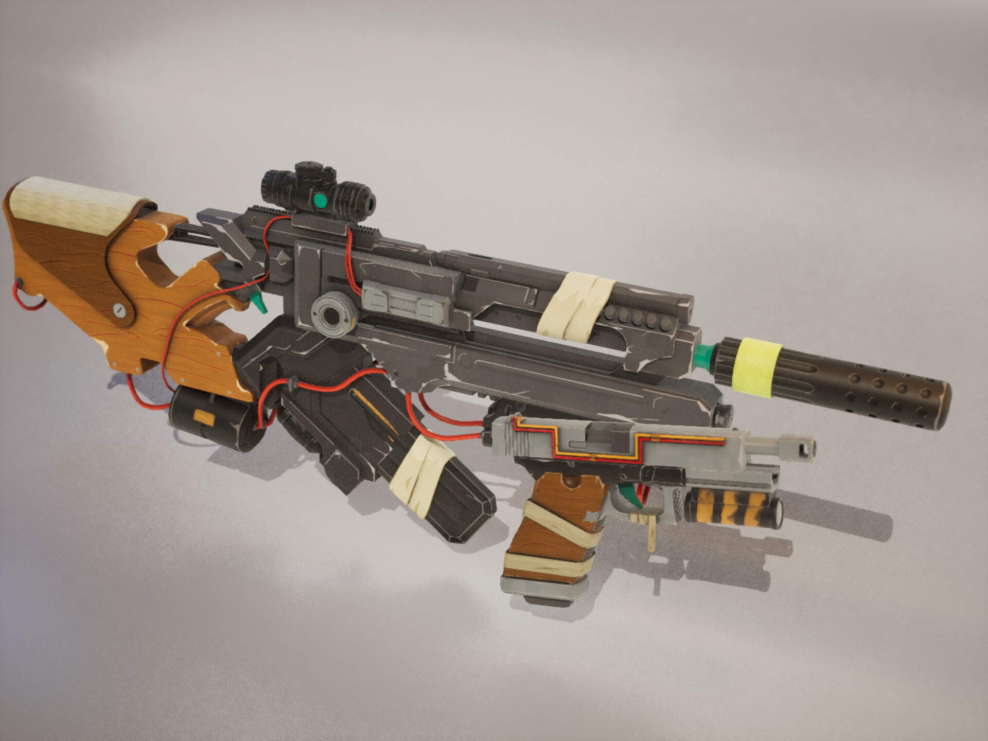 ArtStation - Stylized Weapons