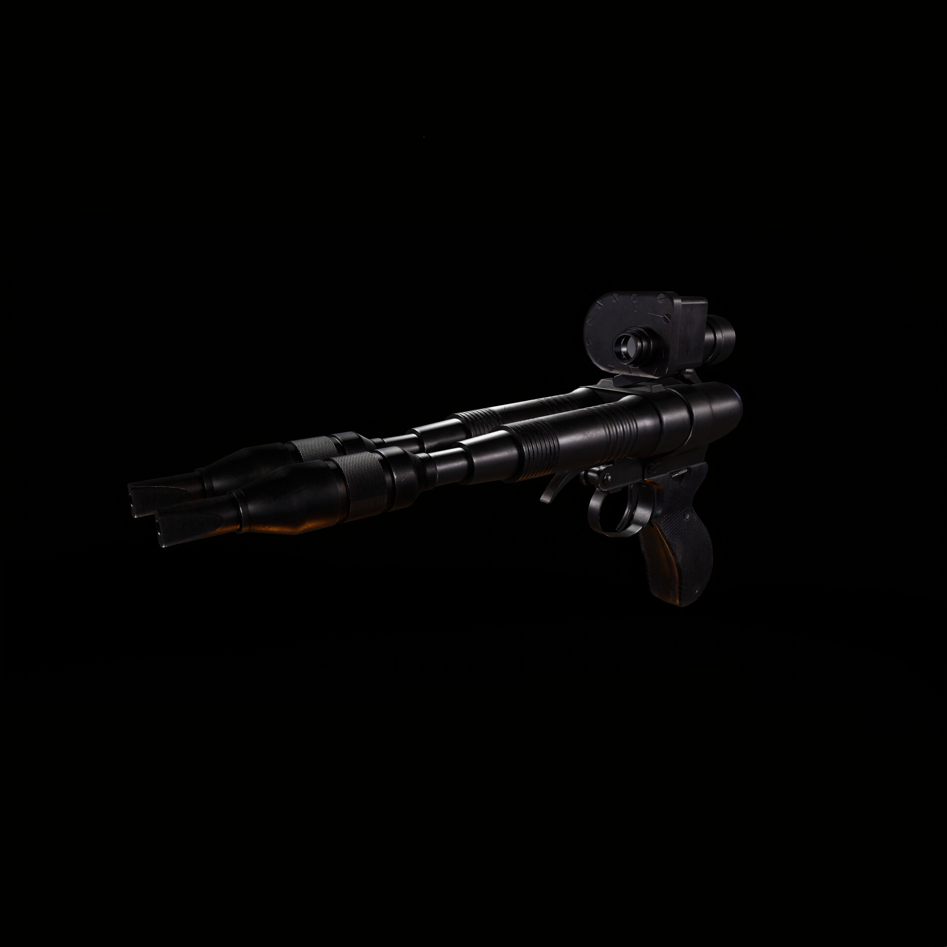 ArtStation - Merr-Sonn Model 73 Blaster Pistol
