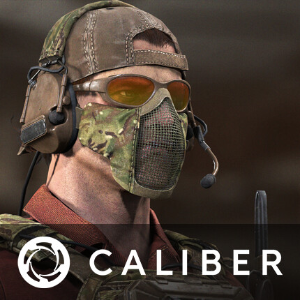 ArtStation - Caliber - TFB - HOOLIGANS - Protective mesh mask