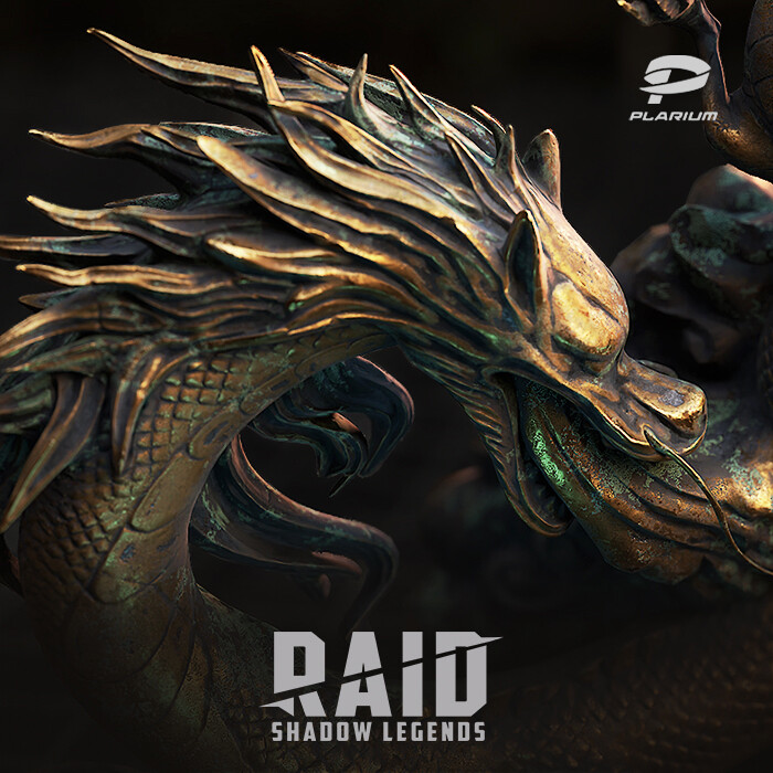 ArtStation - Dragons statue