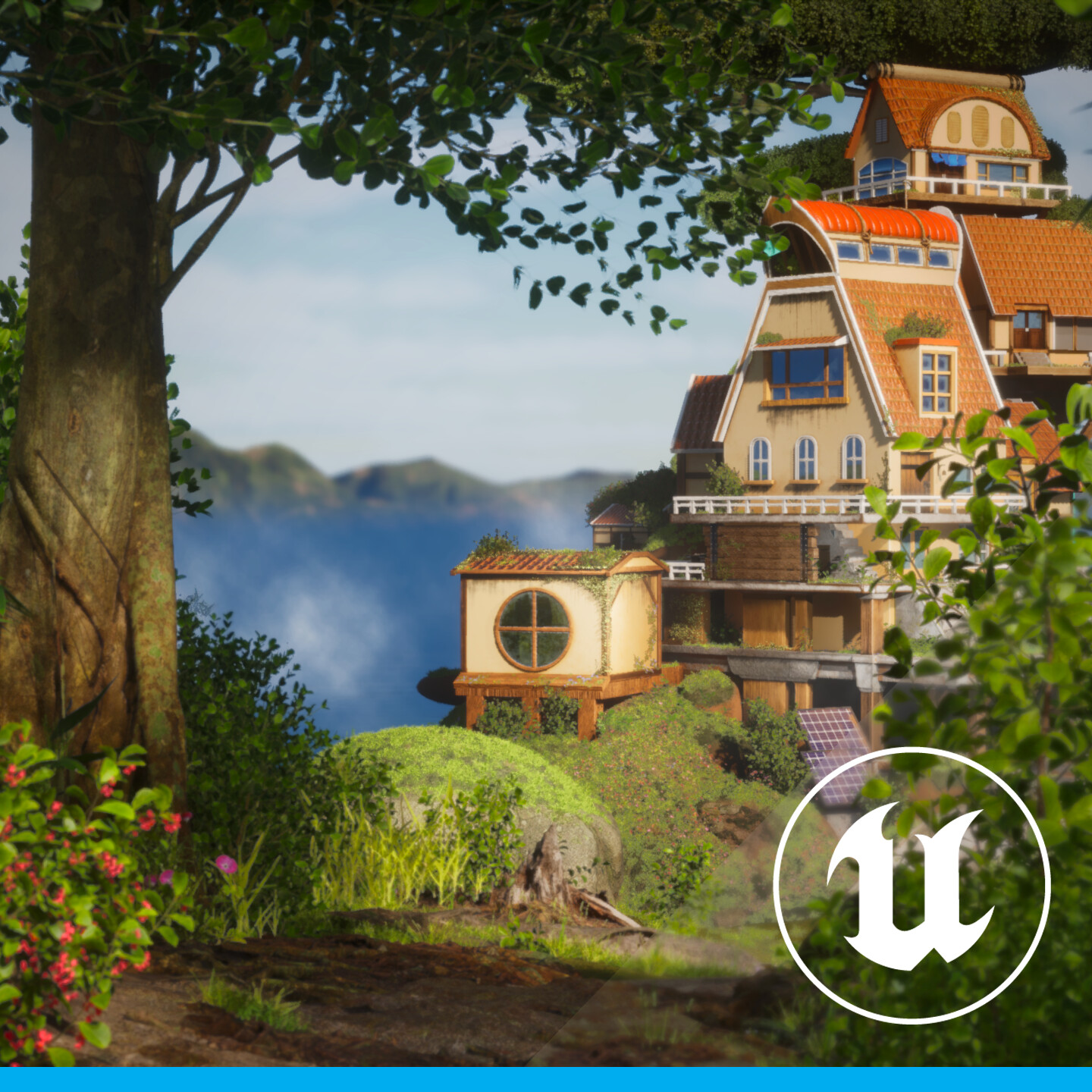 ArtStation - House and Sea - 3D Study