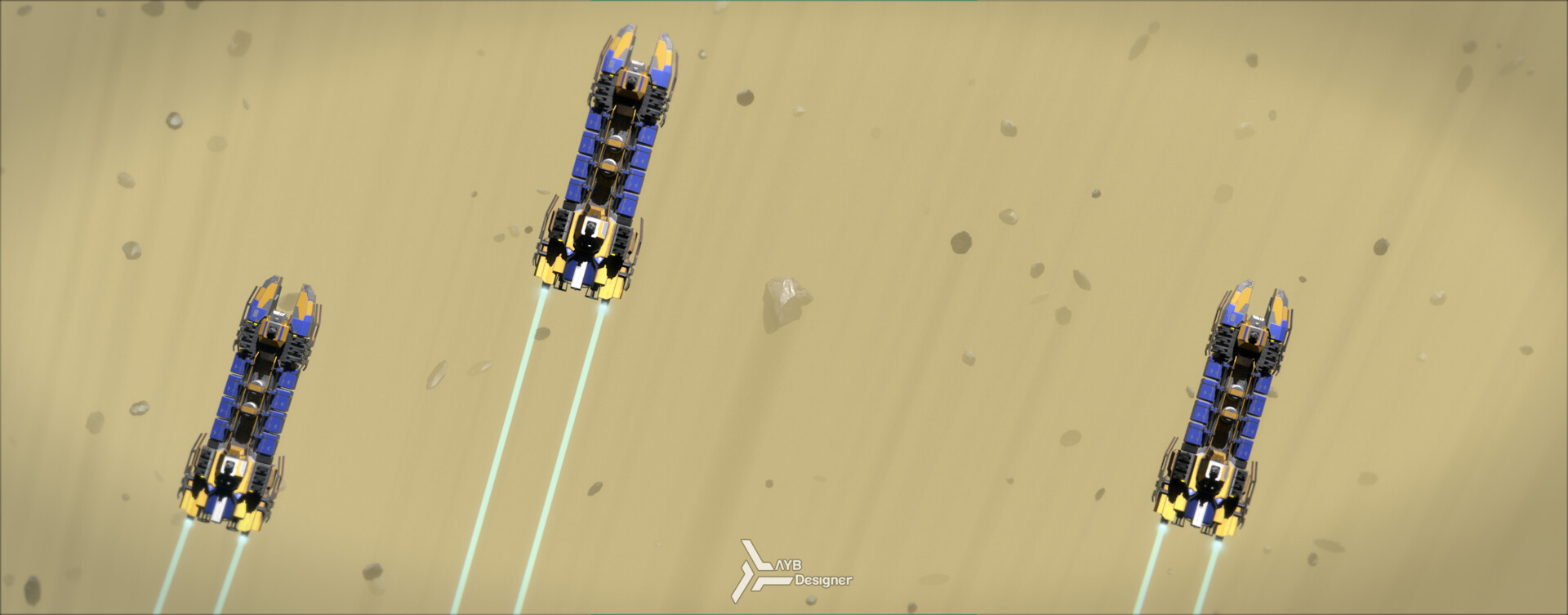 ArtStation - EVE Miners : "The retriever" mining spaceship.