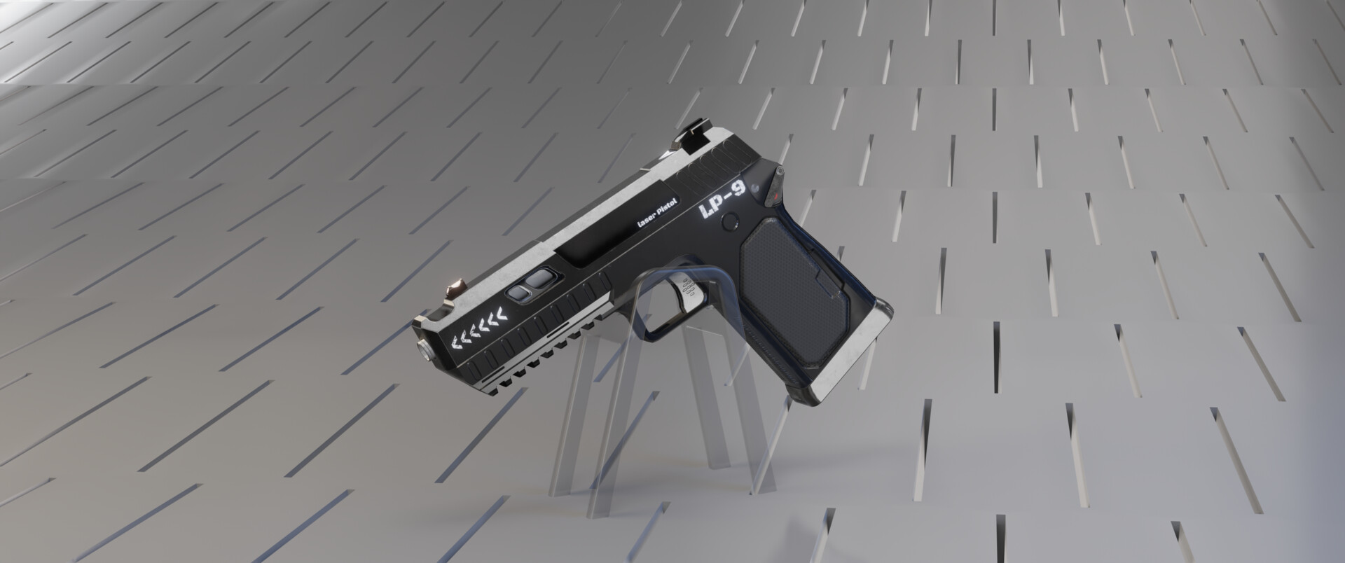 ArtStation - Lypetsky Laser Pistol LP-9