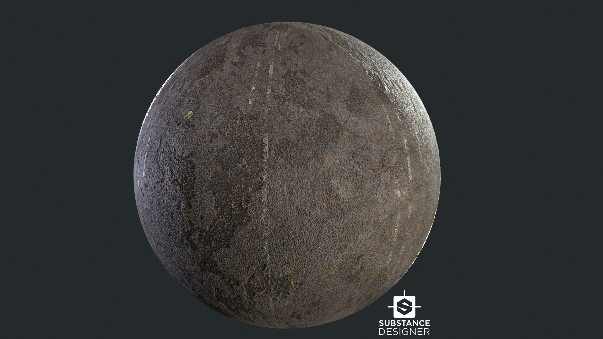 ArtStation - Unmaintained Forest Road - Designer Material