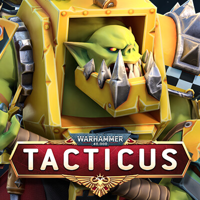 ArtStation - Warhammer 40k: Tacticus - Gulgortz Bulldoza