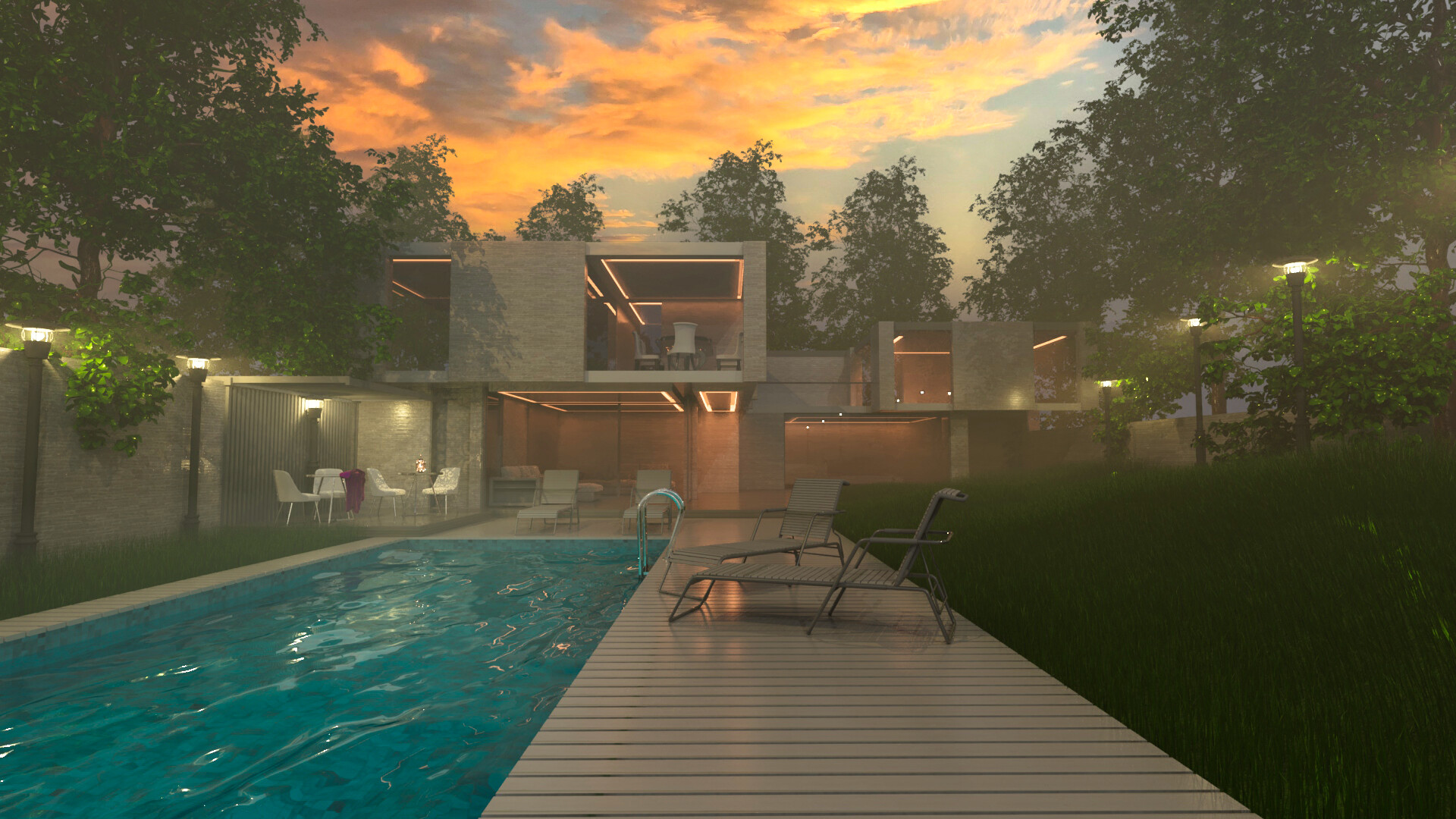 ArtStation - EXTERIOR DESIGN 2 ( Ström Architects )