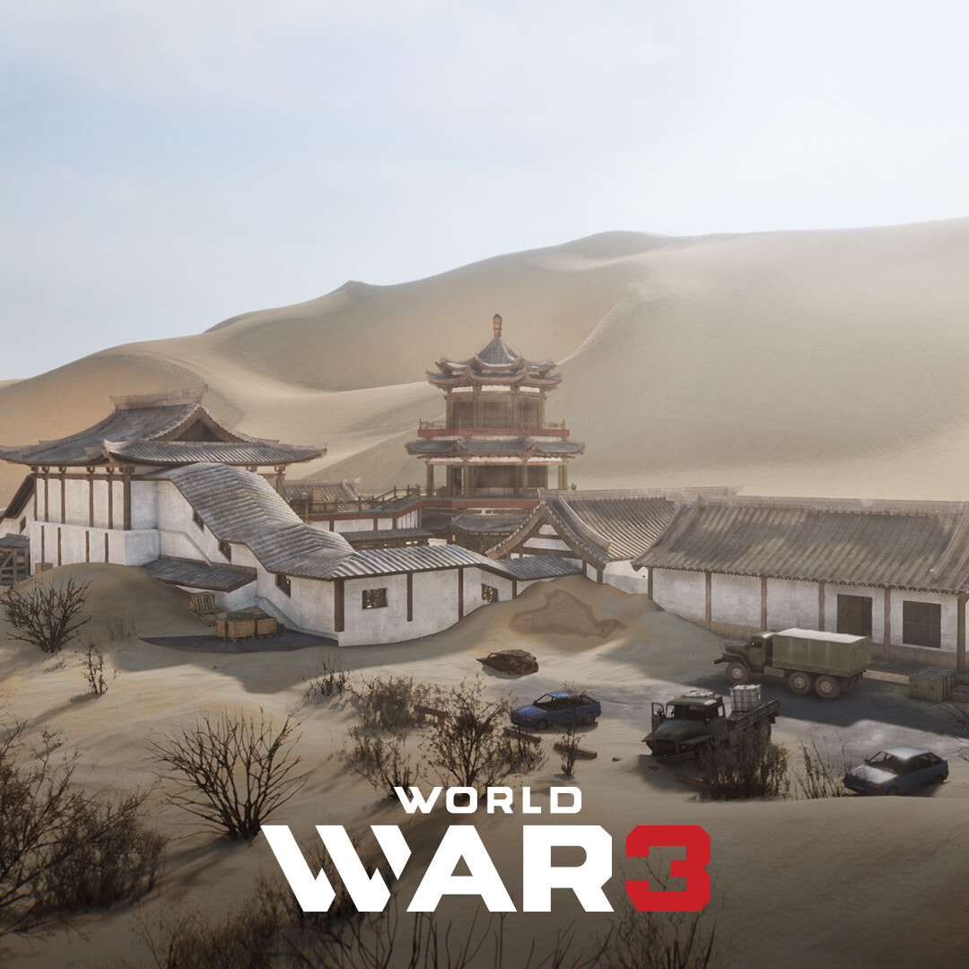 ArtStation - World War 3: Gobi Desert