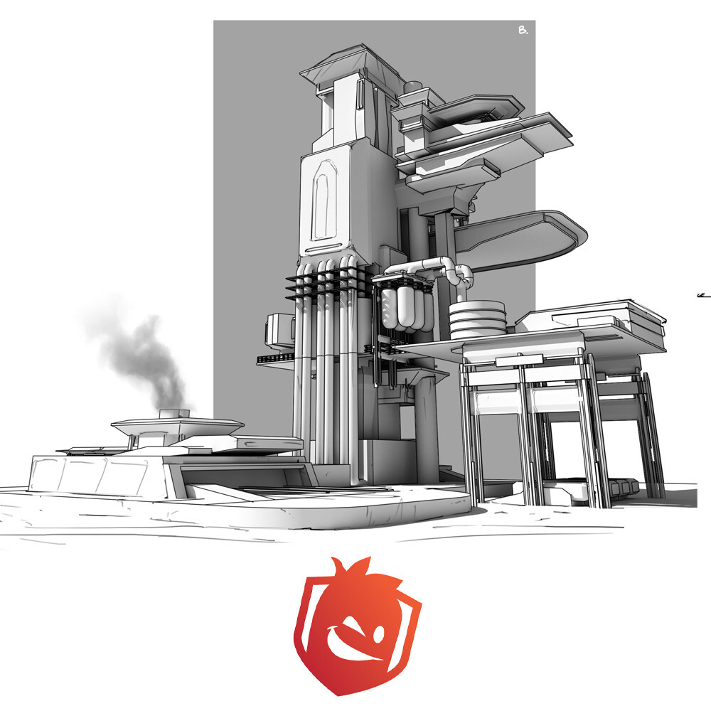 ArtStation - Base Structures - Unannounced Project - Mischief Lab