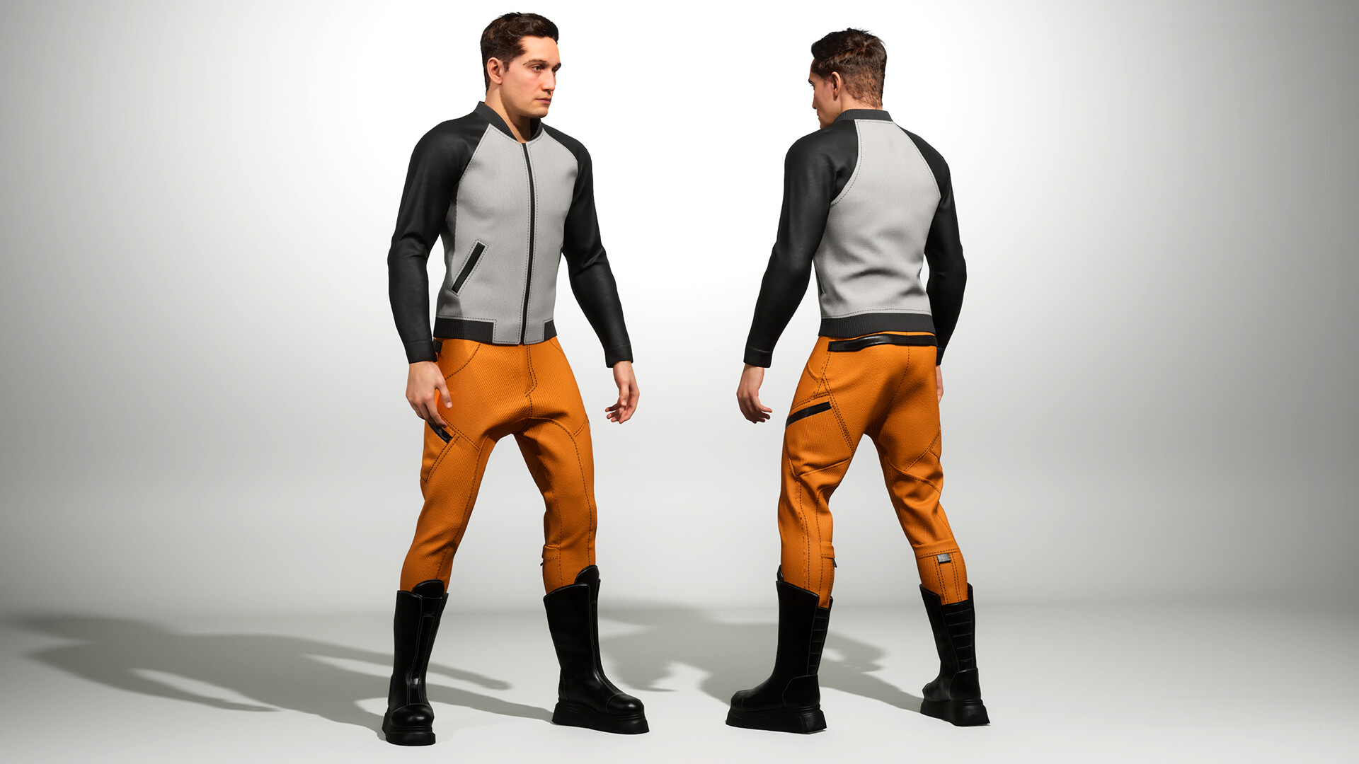 ArtStation - Modular clothing for Metahuman. Realtime, Unreal Engine 5