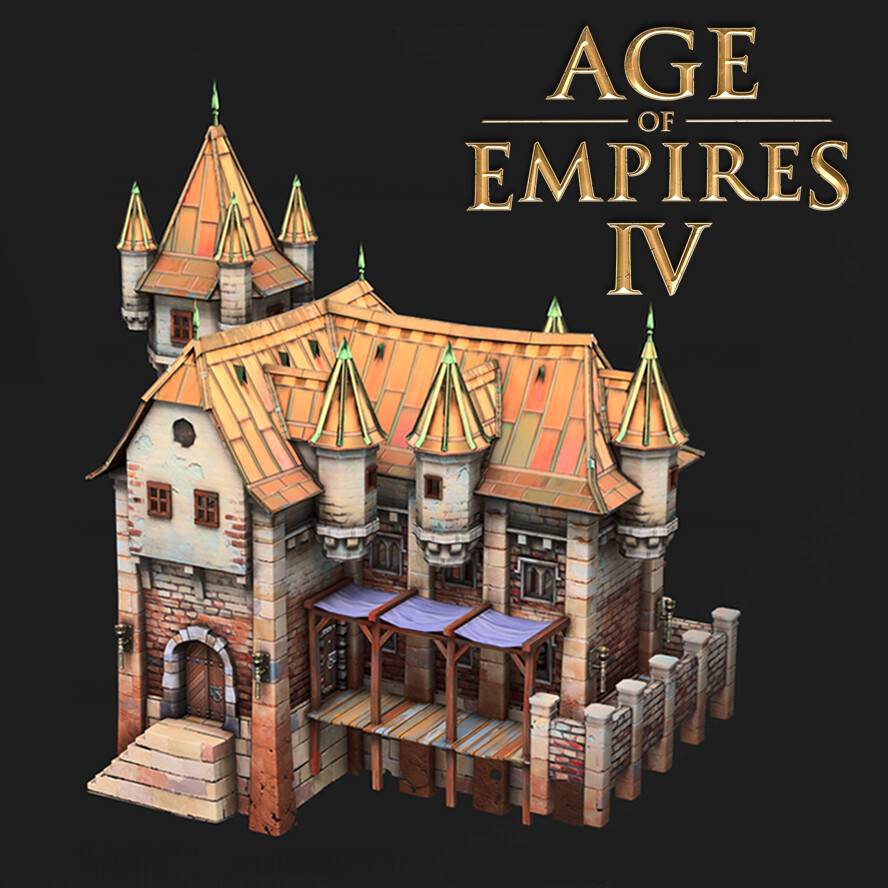 ArtStation - Age of Empires IV - Buildings and Props