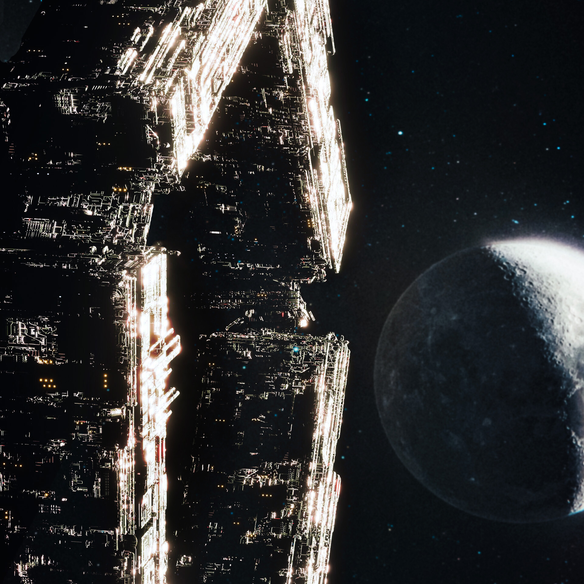 ArtStation - Lunar Base 4a-243fa