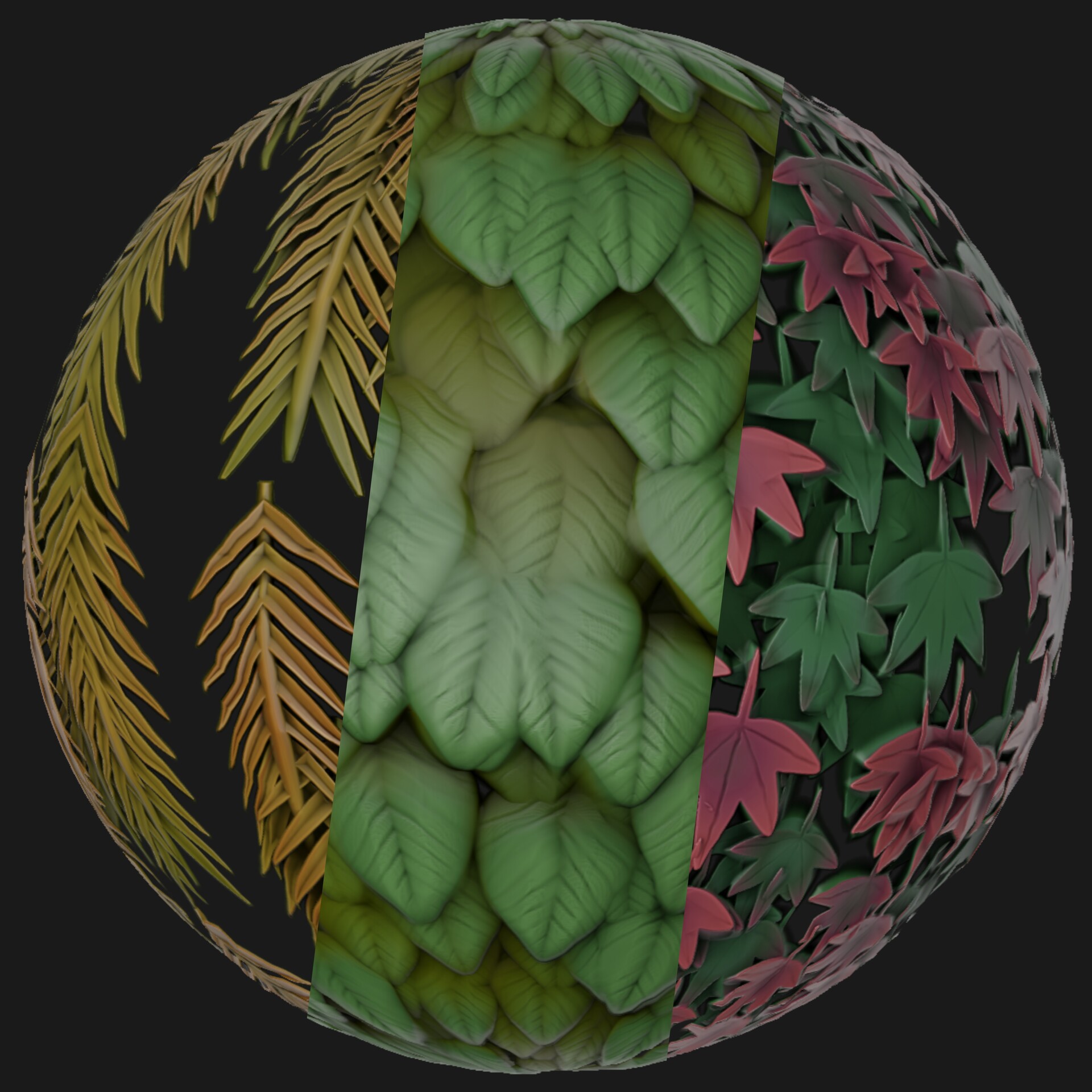 ArtStation - Stylized Leaf