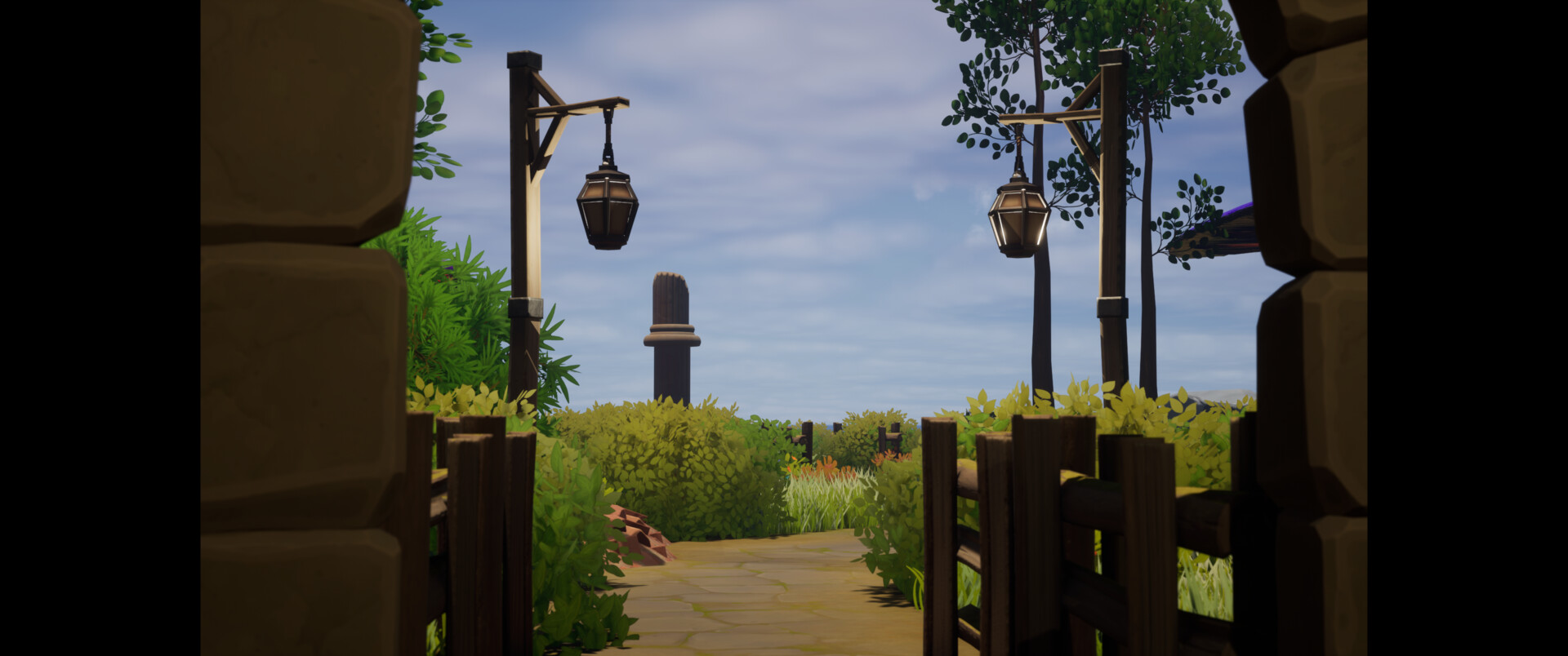 ArtStation - Fantasy stylized Environment - breakthrough